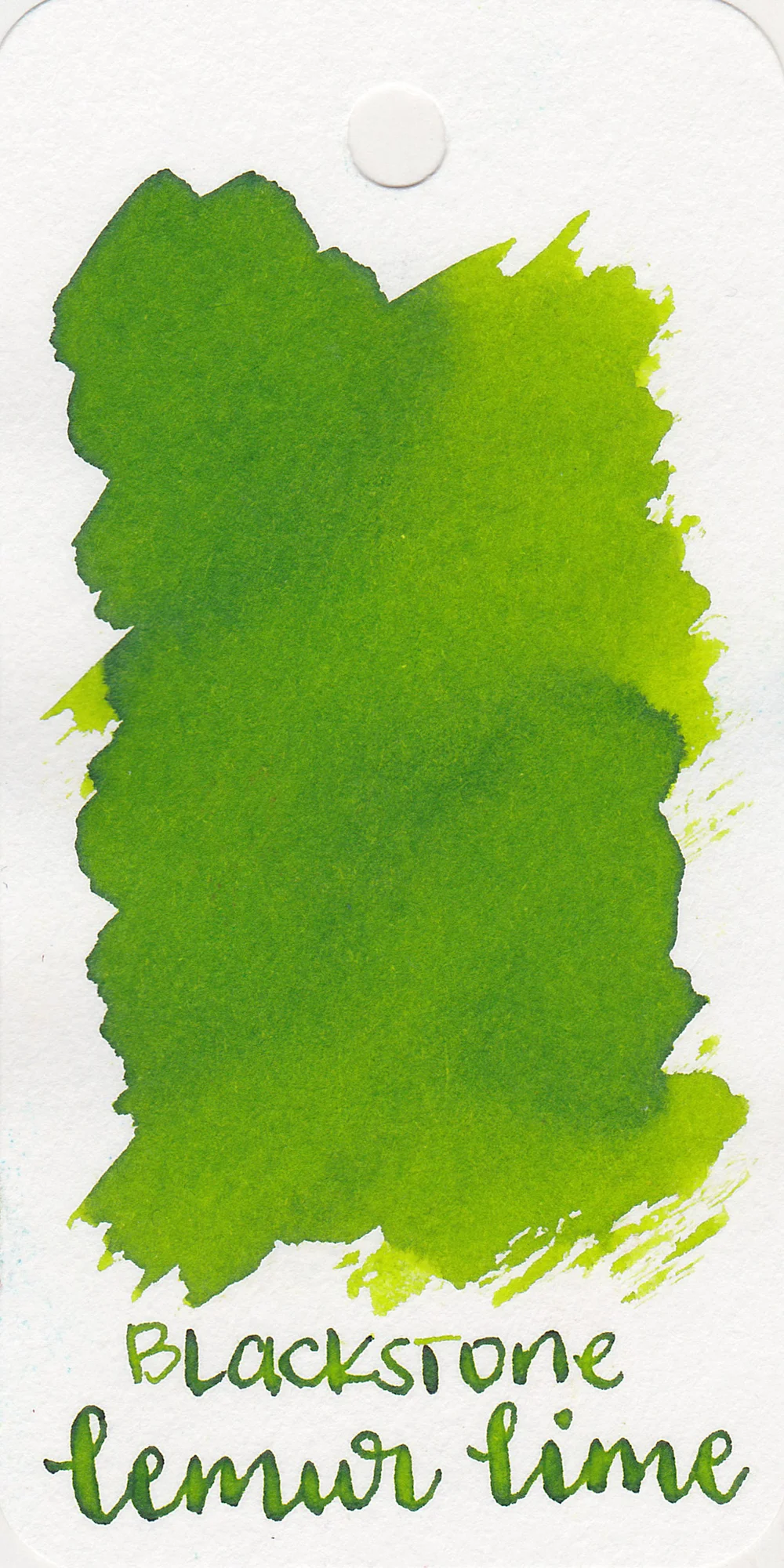 Ink Review #855: Blackstone Lemur Lime — Mountain of Ink