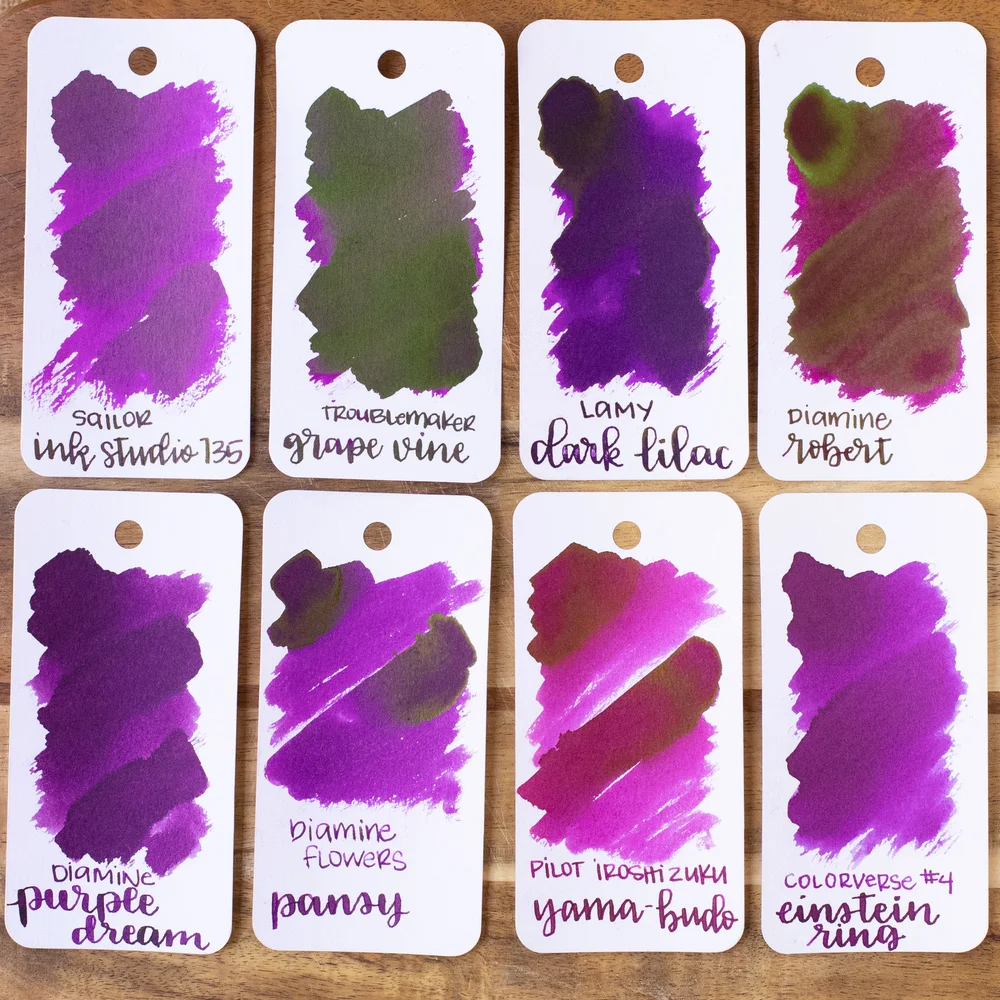 Ink Review #856: Troublemaker Grape Vine — Mountain of Ink