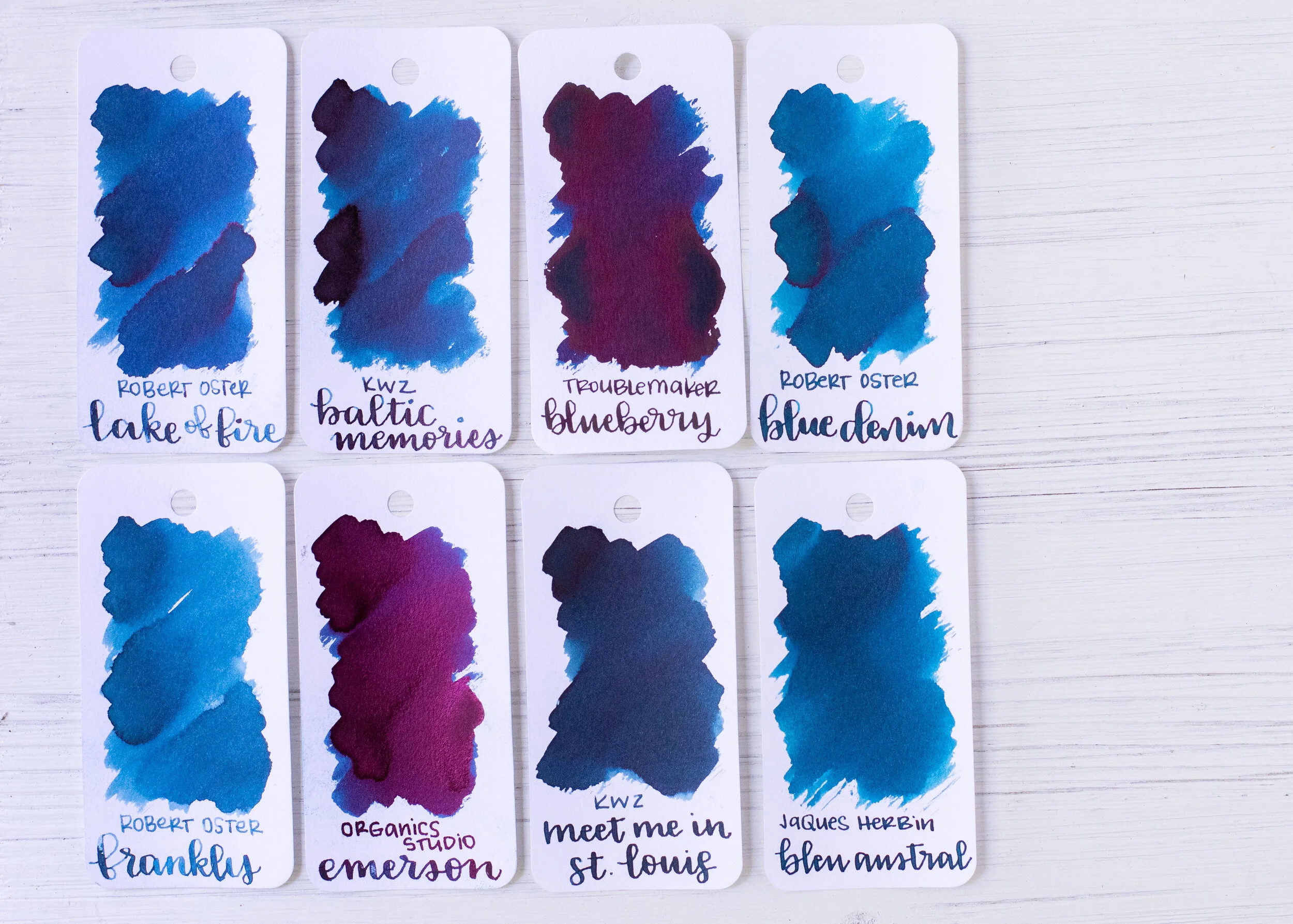 Ink Review #857: Troublemaker Blueberry — Mountain of Ink