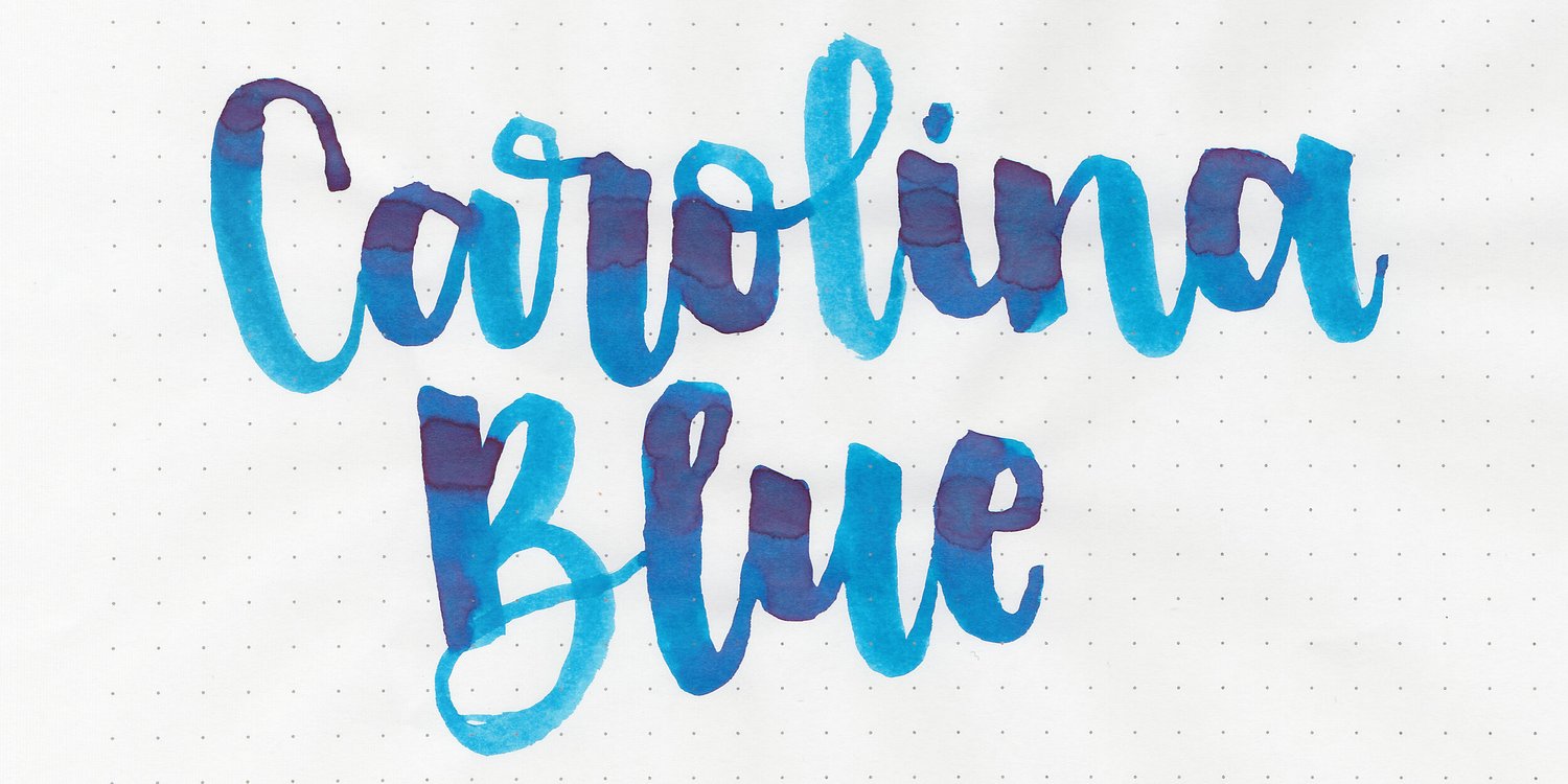 Ink Review #955: Robert Oster Carolina Blue — Mountain of Ink