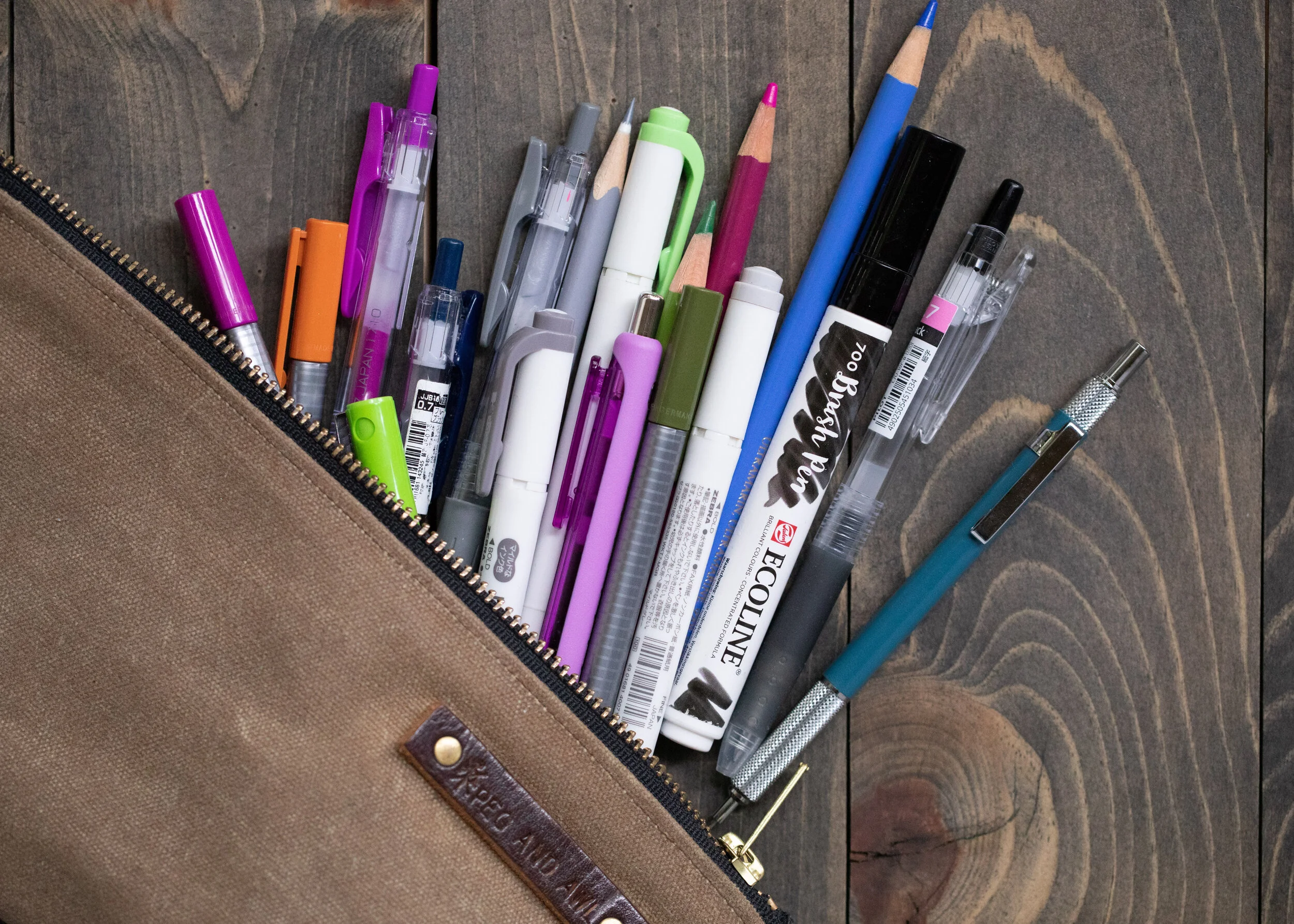 Pen Case Tour — Mountain of Ink