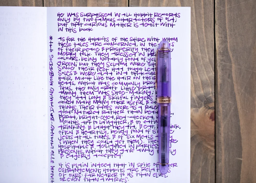 Ink Review #985: Diamine Monboddo's Hat — Mountain of Ink