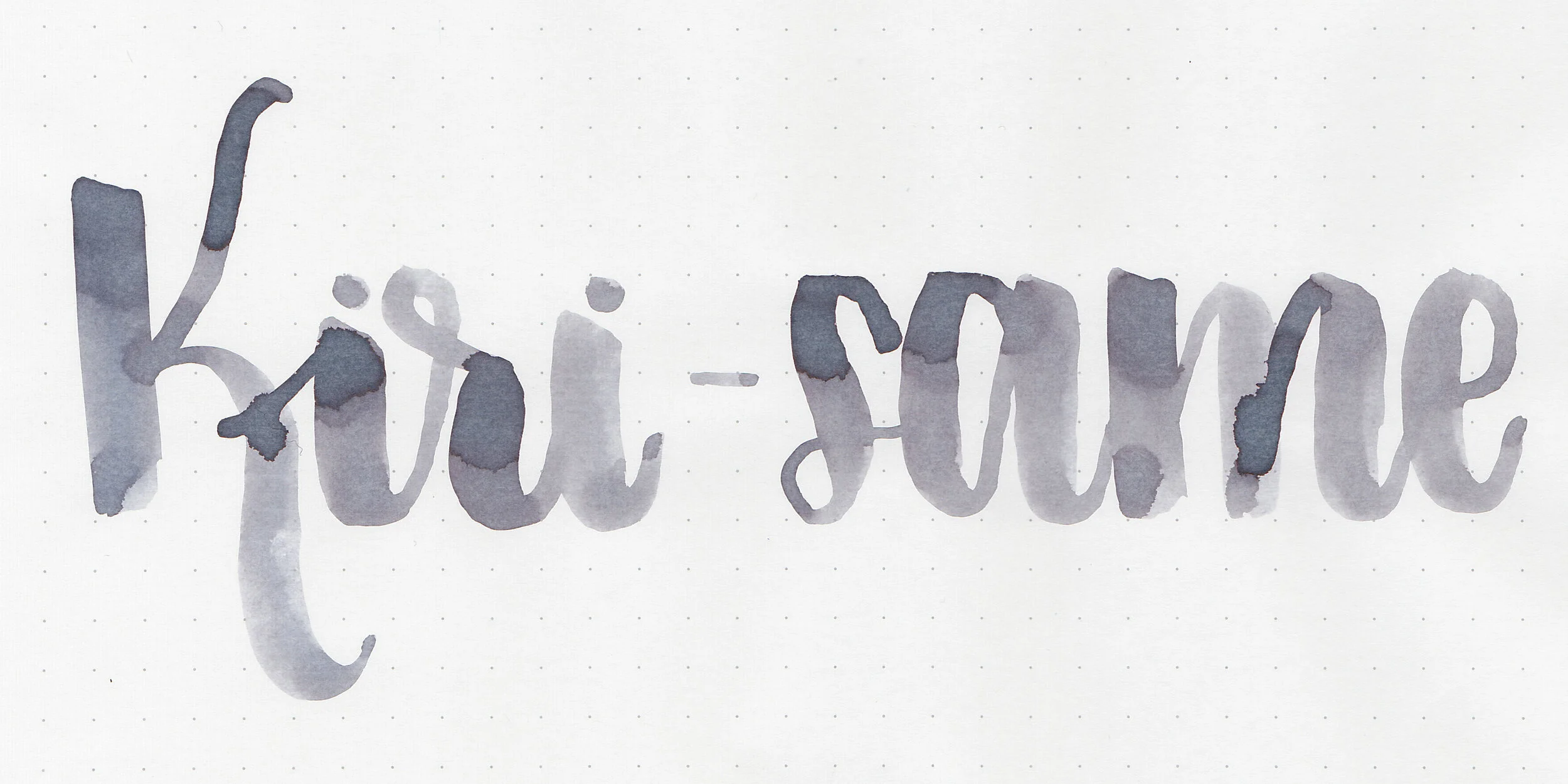Ink Review #988: Pilot Iroshizuku Kiri-same — Mountain of Ink