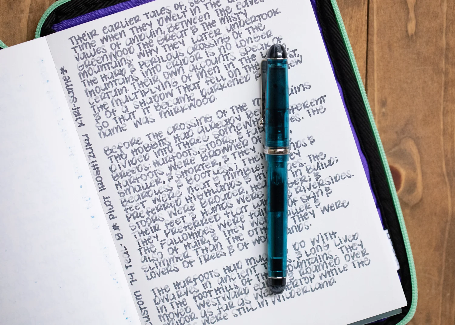 Ink Review #988: Pilot Iroshizuku Kiri-same — Mountain of Ink