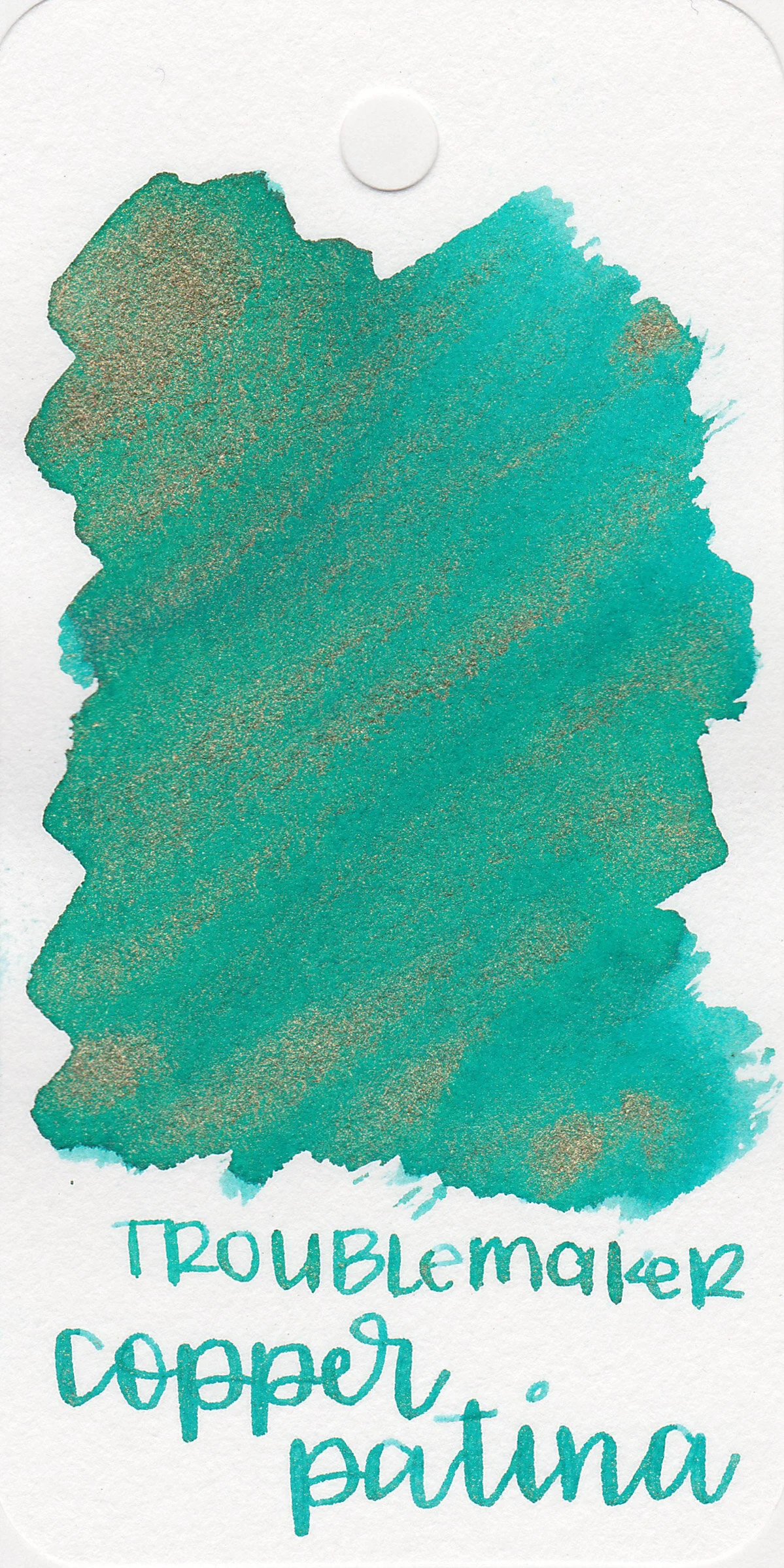Ink Review #1029: Troublemaker Copper Patina — Mountain of Ink