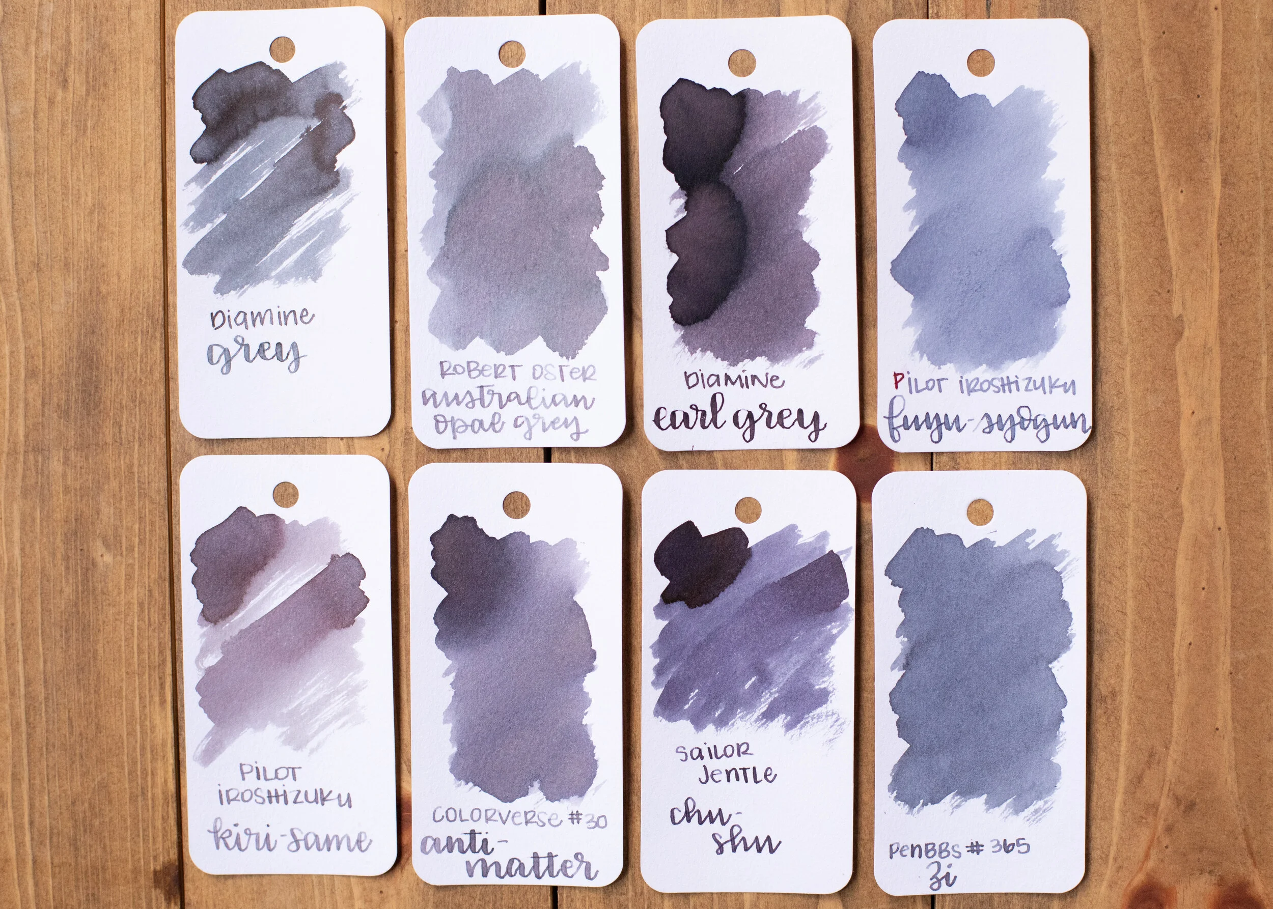 Ink Review #1068: Robert Oster Australian Opal Grey — Mountain of Ink