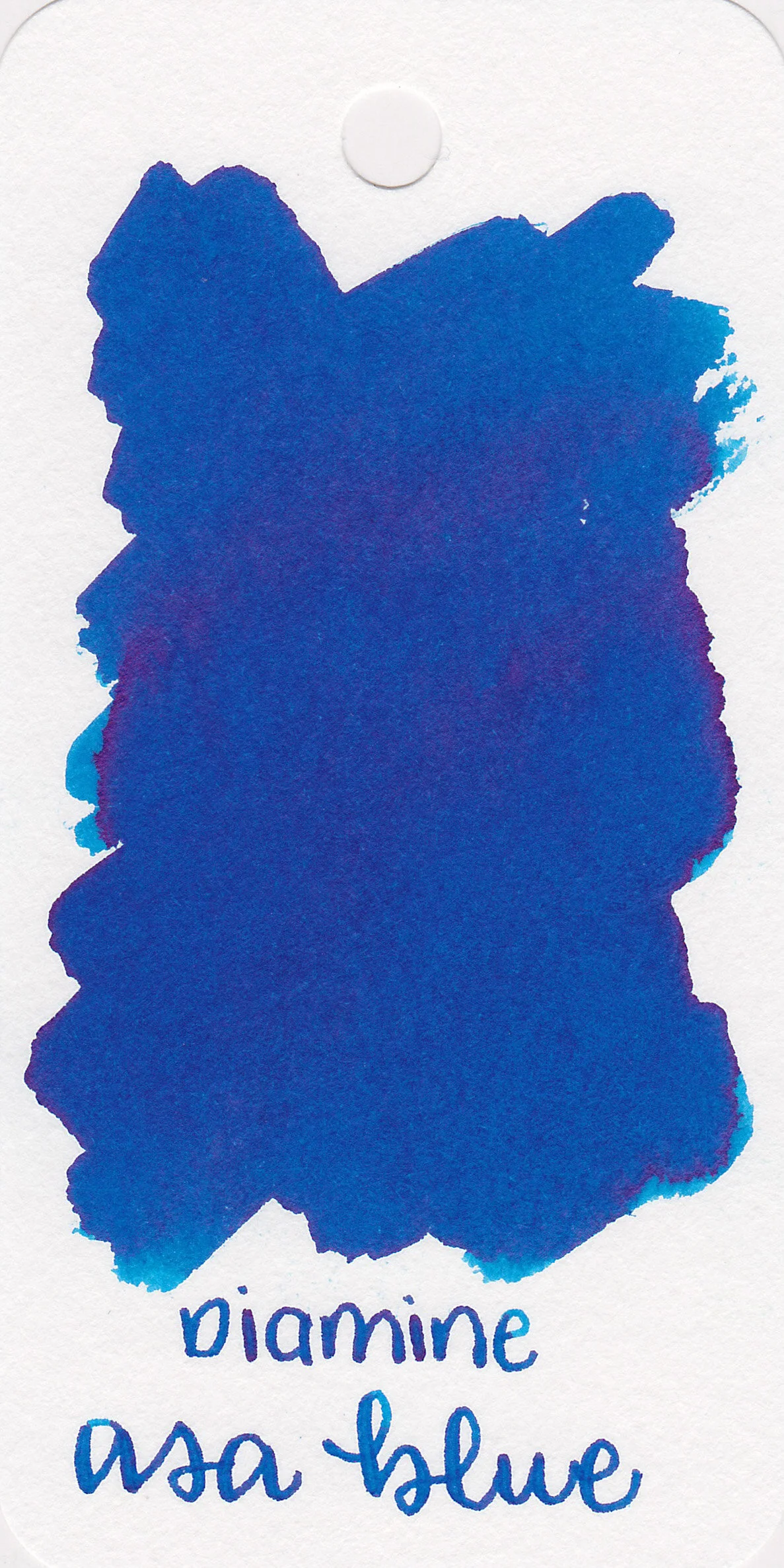Ink Review #1096: Diamine Asa Blue — Mountain of Ink