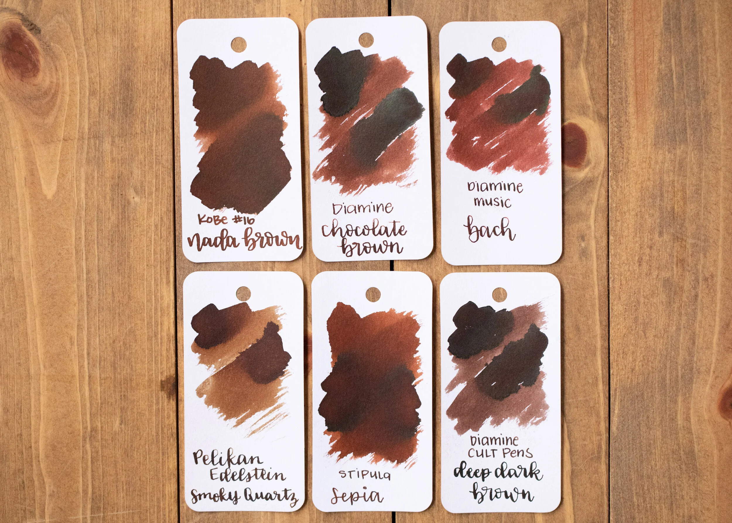 Ink Review #1114: Diamine Chocolate Brown — Mountain of Ink