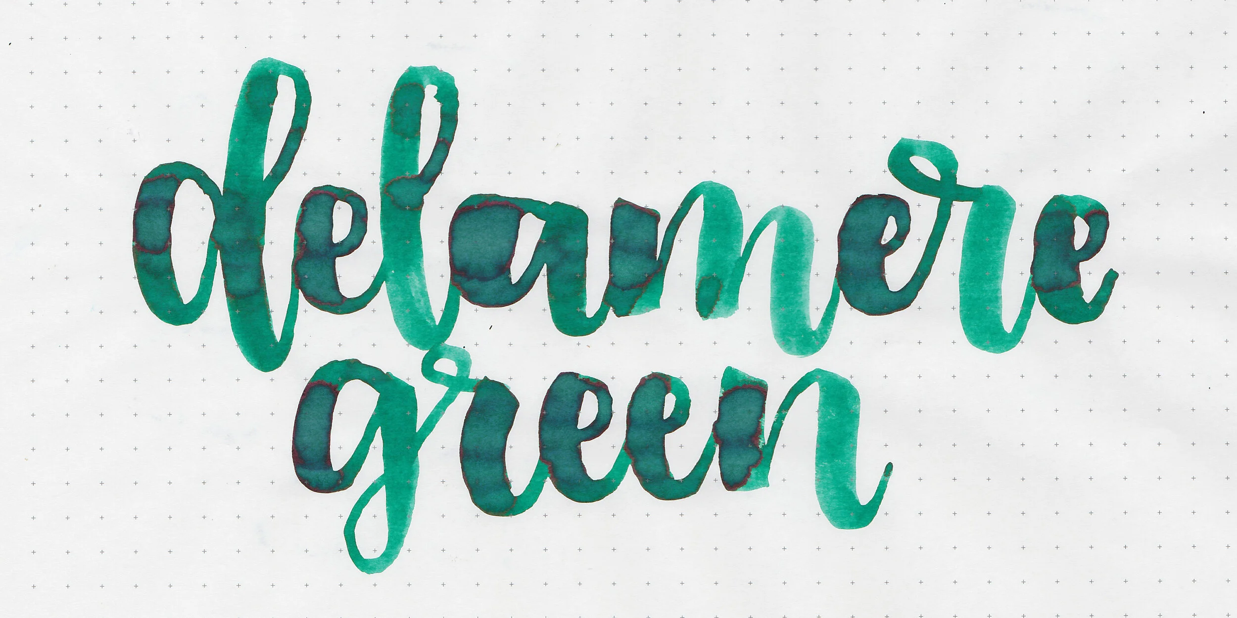 Ink Review #1121: Diamine Delamere Green — Mountain of Ink