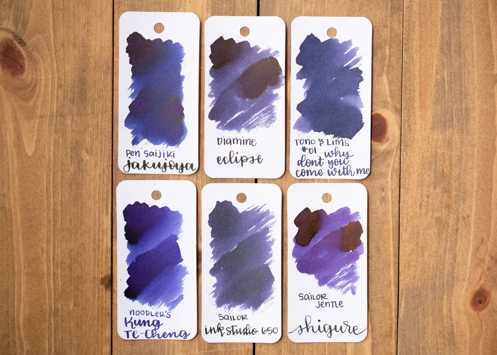 Ink Review #1127: Diamine Eclipse — Mountain of Ink