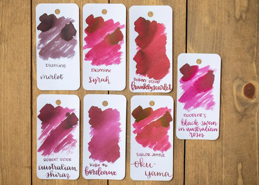 Ink Review #1164: Diamine Merlot — Mountain of Ink