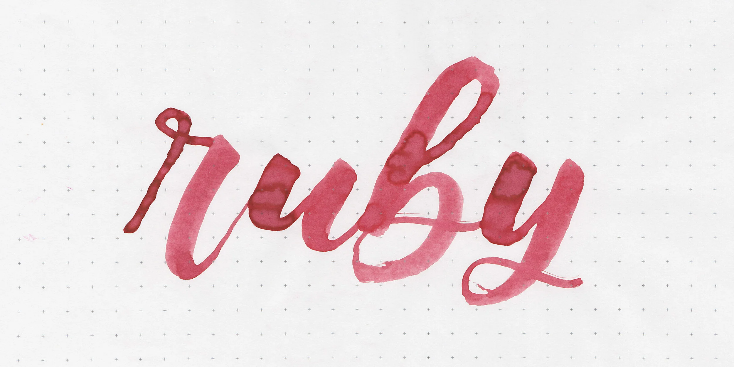 Ink Review #1216: Diamine Ruby — Mountain of Ink