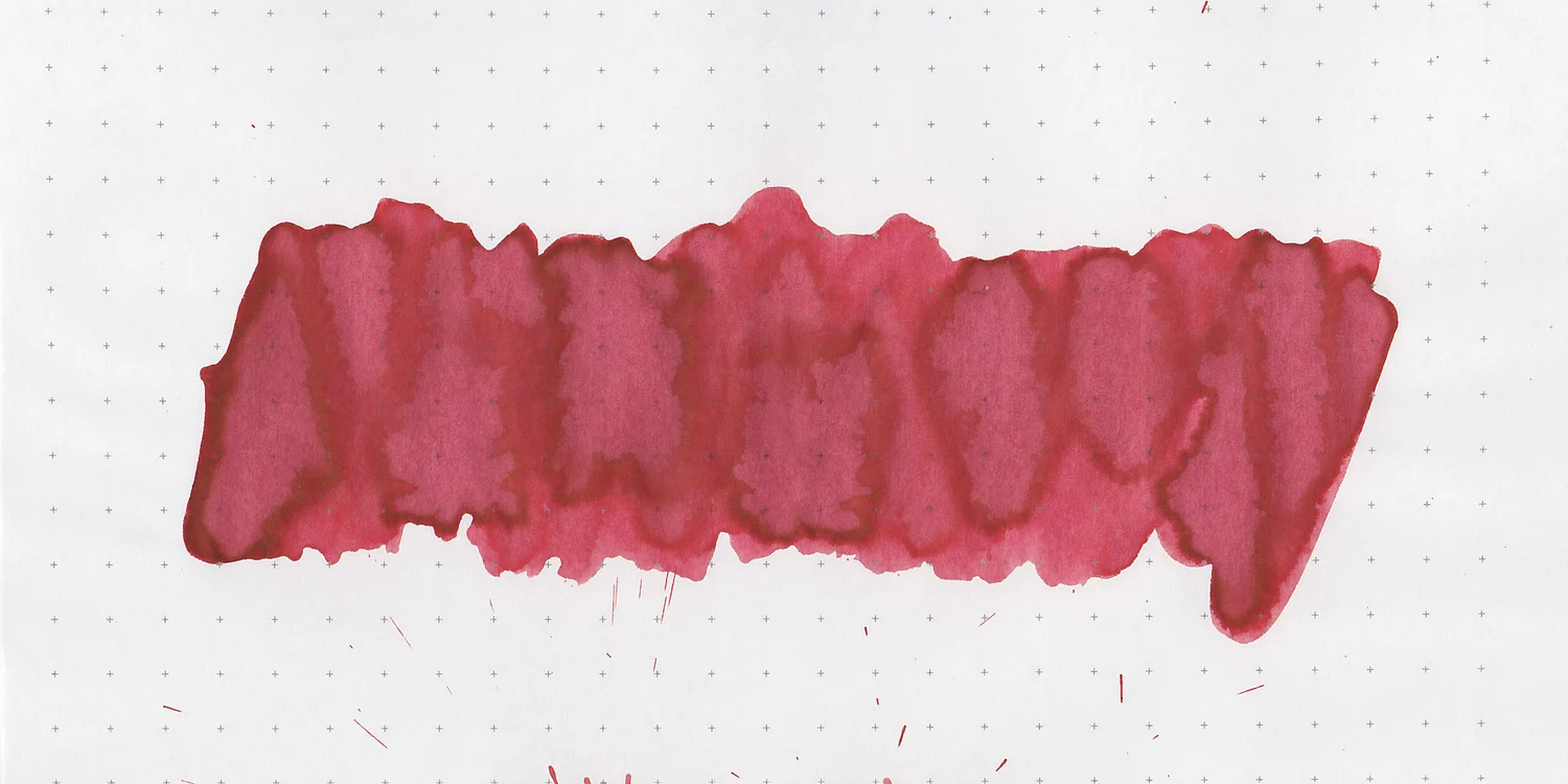 Ink Review #1216: Diamine Ruby — Mountain of Ink