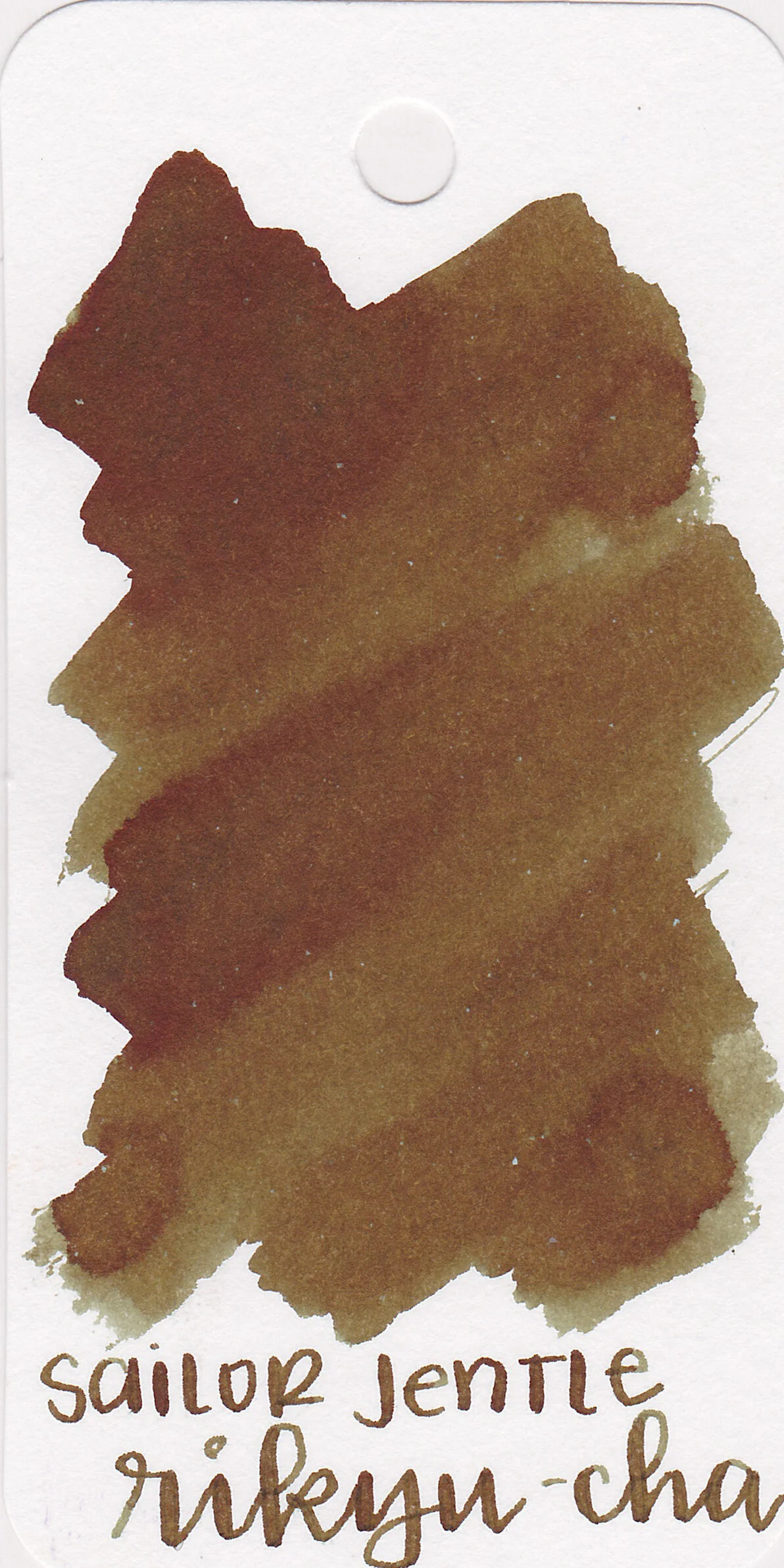 Ink Review #1225: Sailor Jentle Rikyu-cha — Mountain of Ink