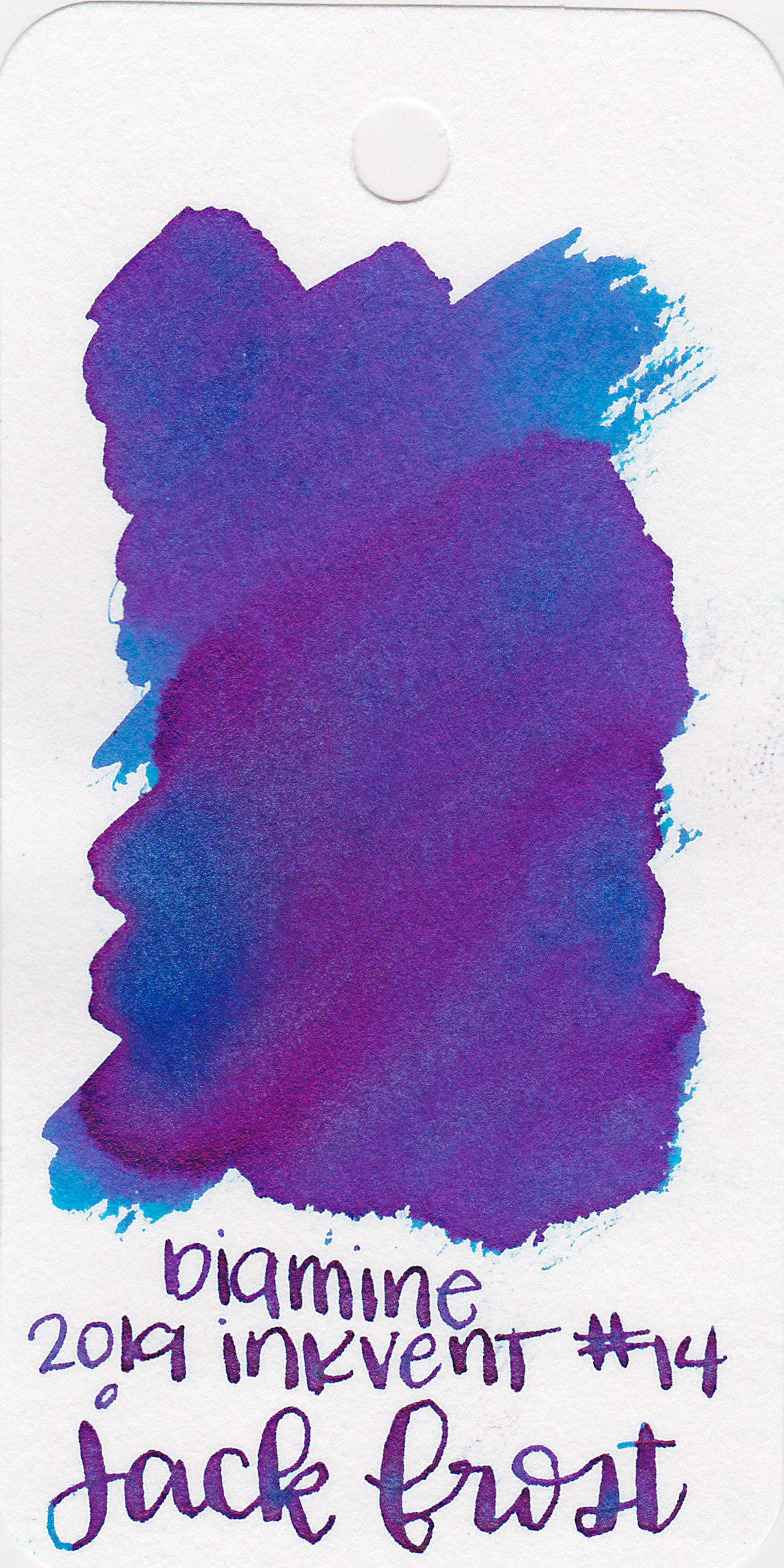 Ink Review #915 Redux: Diamine Jack Frost — Mountain of Ink