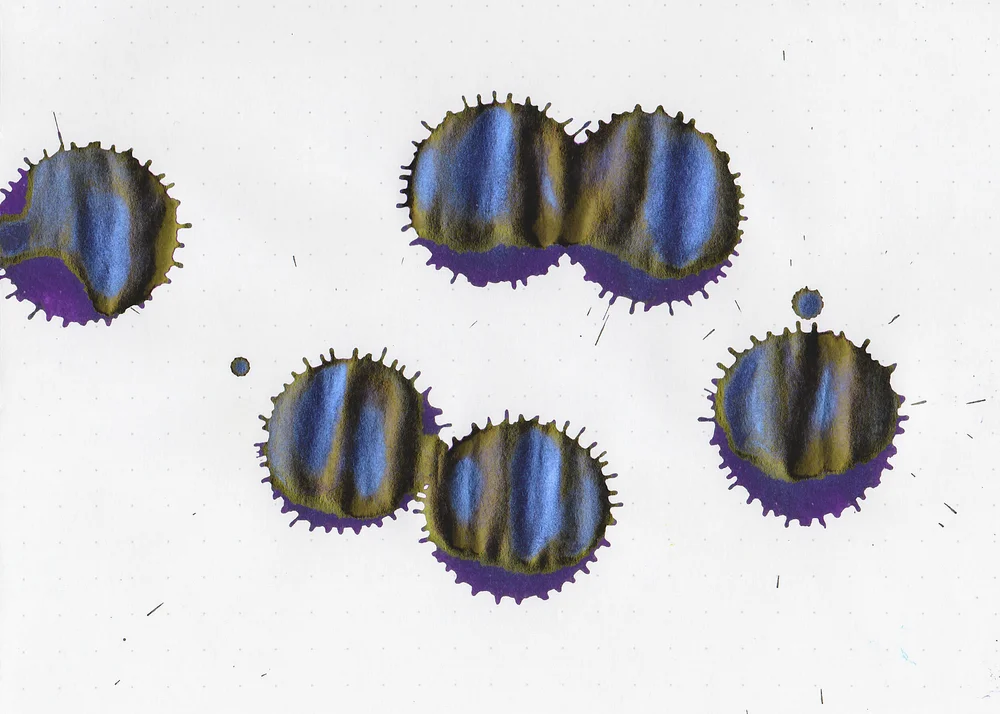 Ink Review #911 Redux: Diamine Winter Miracle — Mountain of Ink