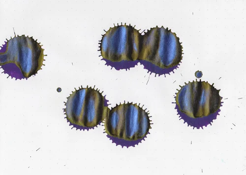 Ink Review #911 Redux: Diamine Winter Miracle — Mountain of Ink