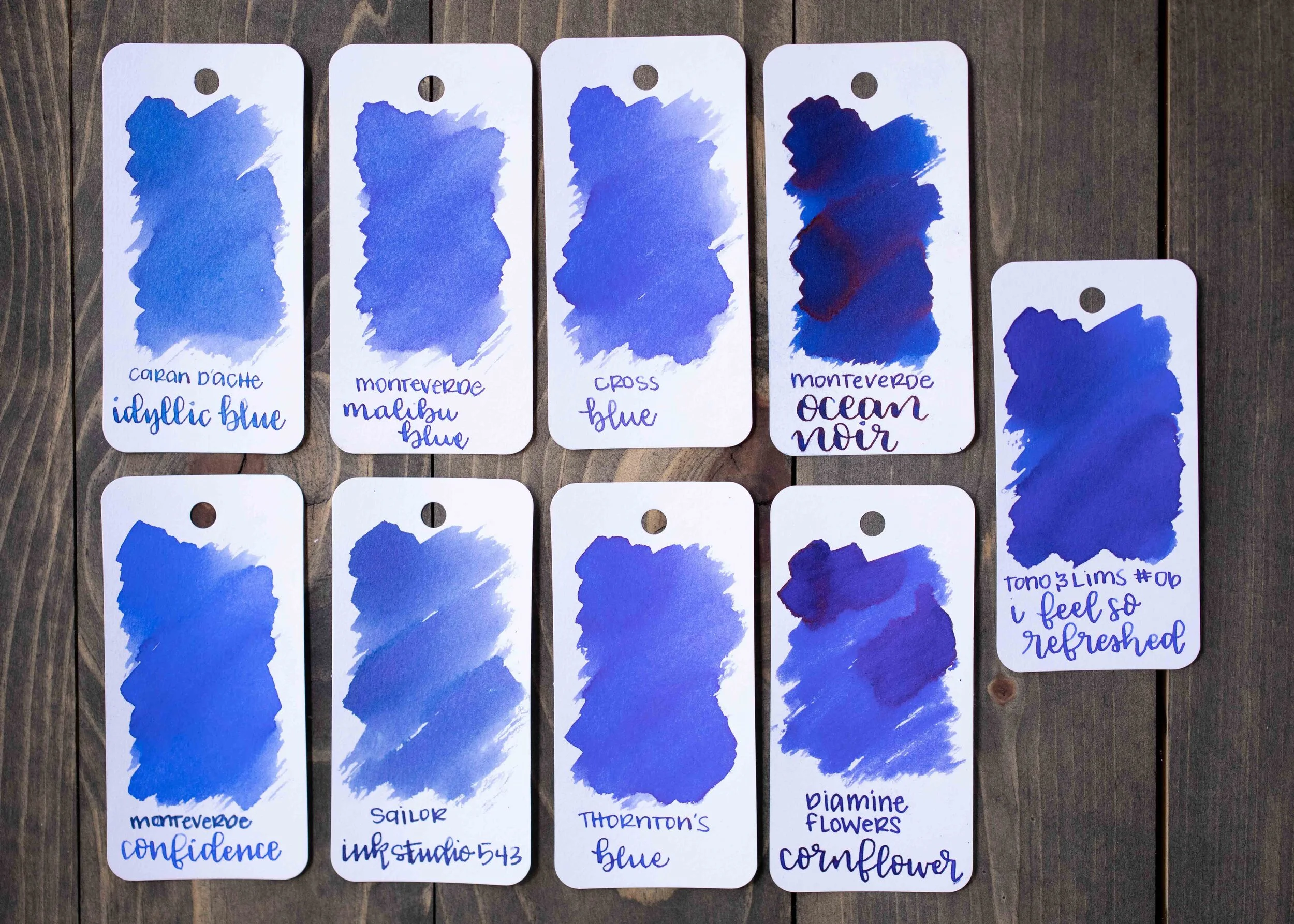 Ink Review #1234: Monteverde Malibu Blue — Mountain of Ink