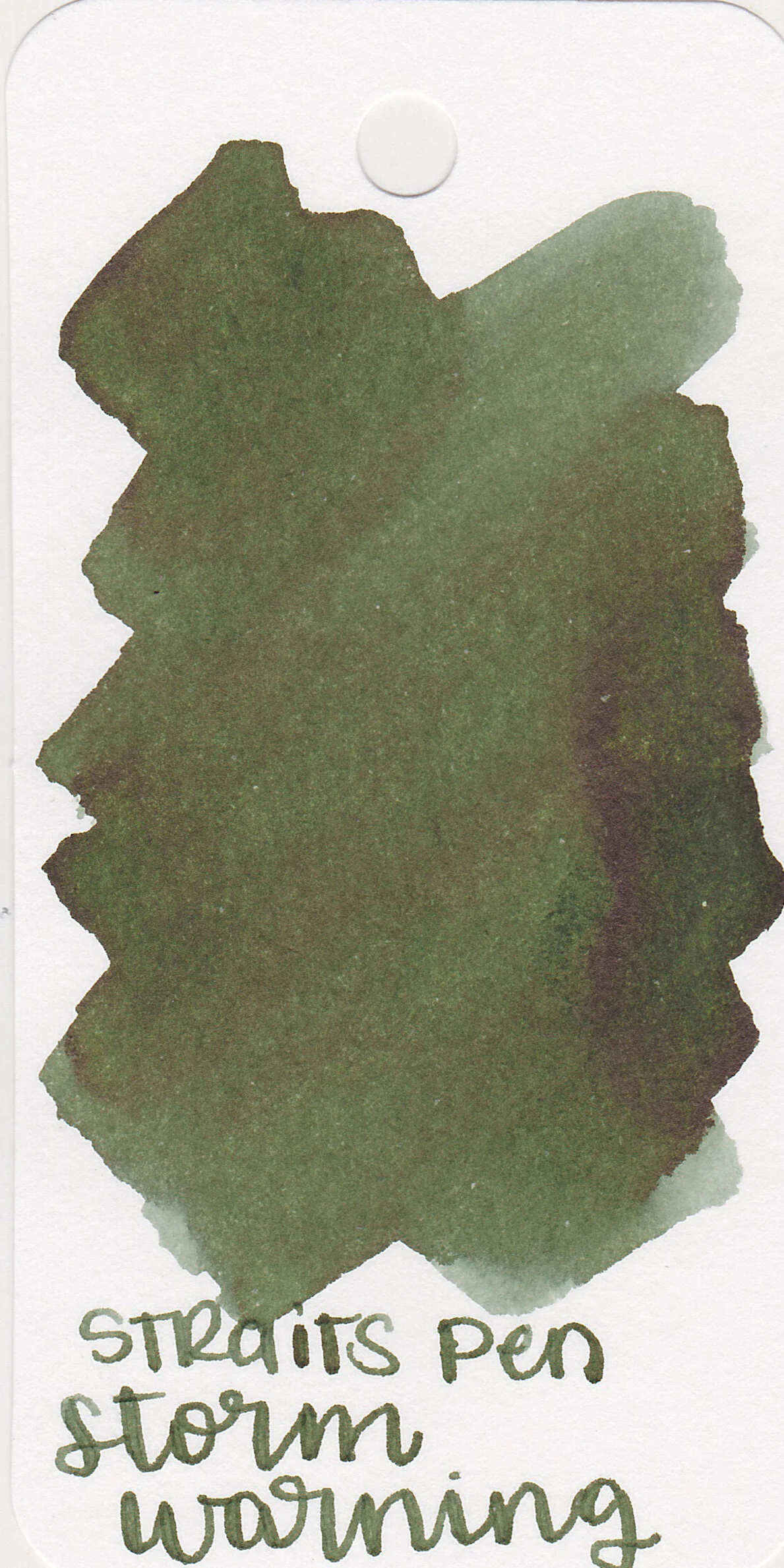 Ink Review #1245: Straits Pen Storm Warning — Mountain of Ink