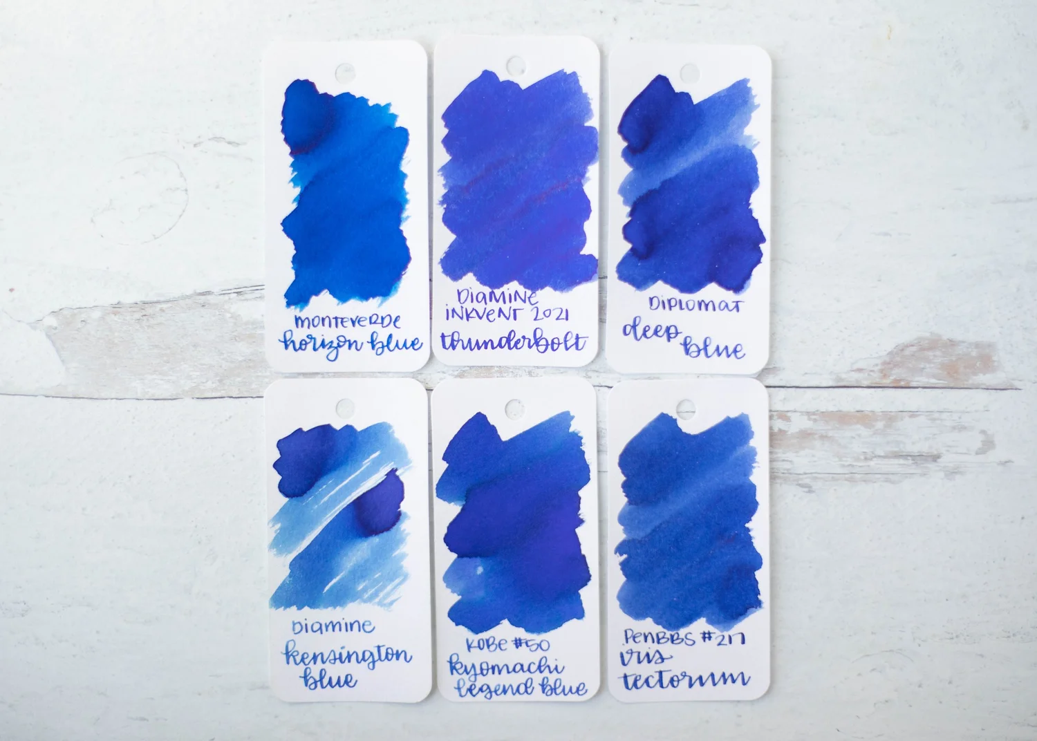 Diamine Inkvent 2021, Part 4 — Mountain of Ink
