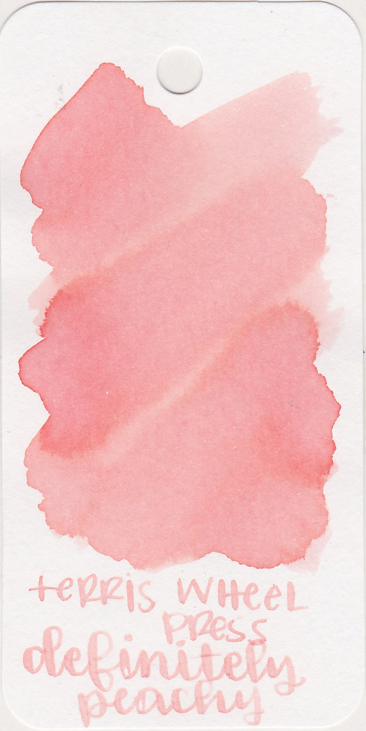 Ink Review #2292: Ferris Wheel Press Definitely Peachy — Mountain of Ink