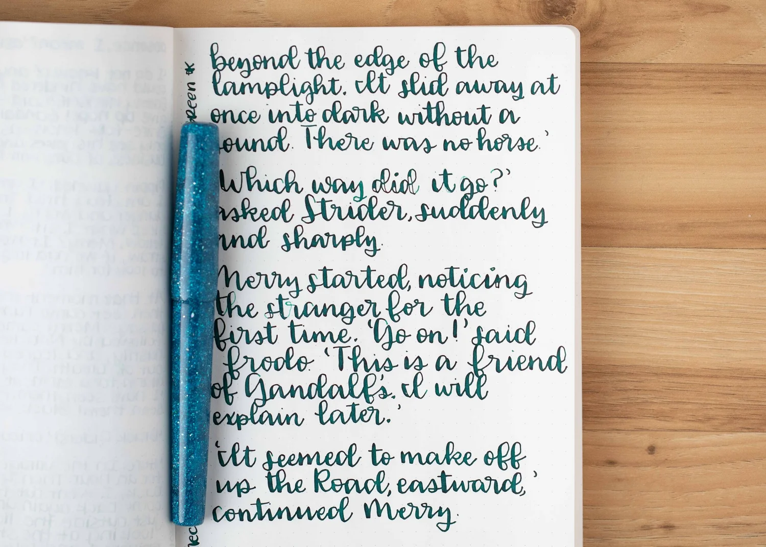 Ink Review #1267: Diamine Tropical Green — Mountain of Ink