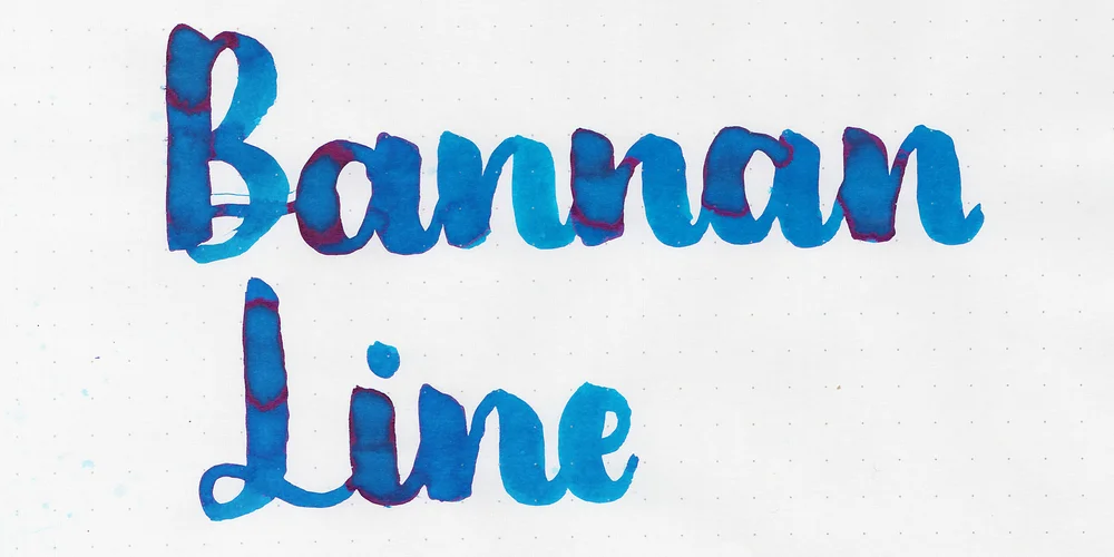 Ink Review #1278: Ink Institute Bannan Line — Mountain of Ink