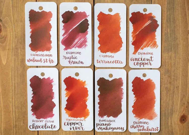 Ink Review #1280: Diamine Terracotta — Mountain of Ink