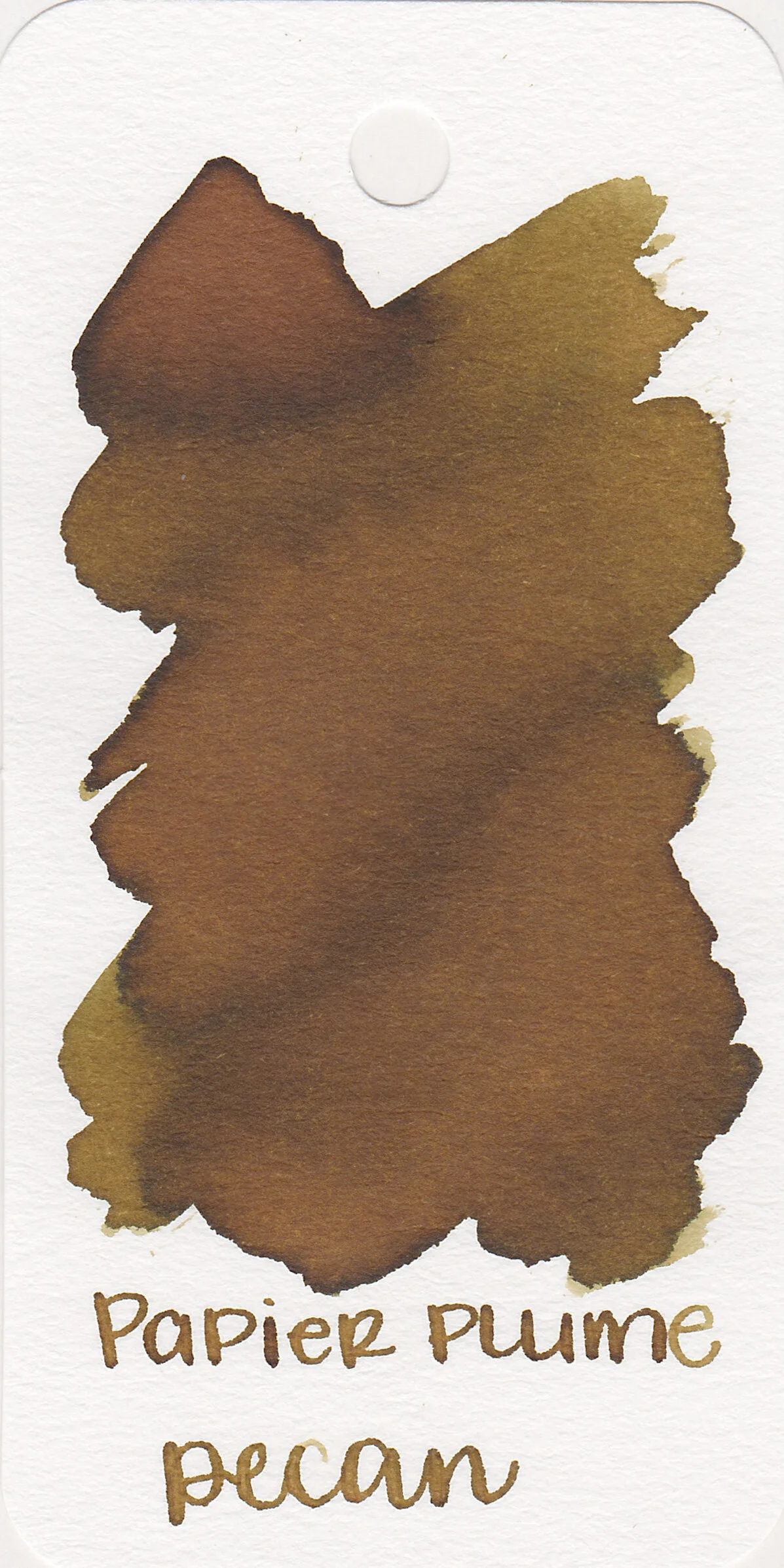 Ink Review #1286: Papier Plume Pecan — Mountain of Ink