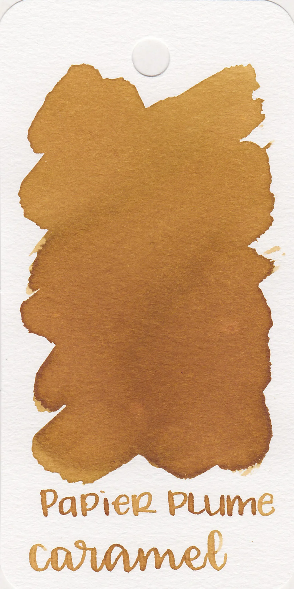 Ink Review #1287: Papier Plume Caramel — Mountain of Ink