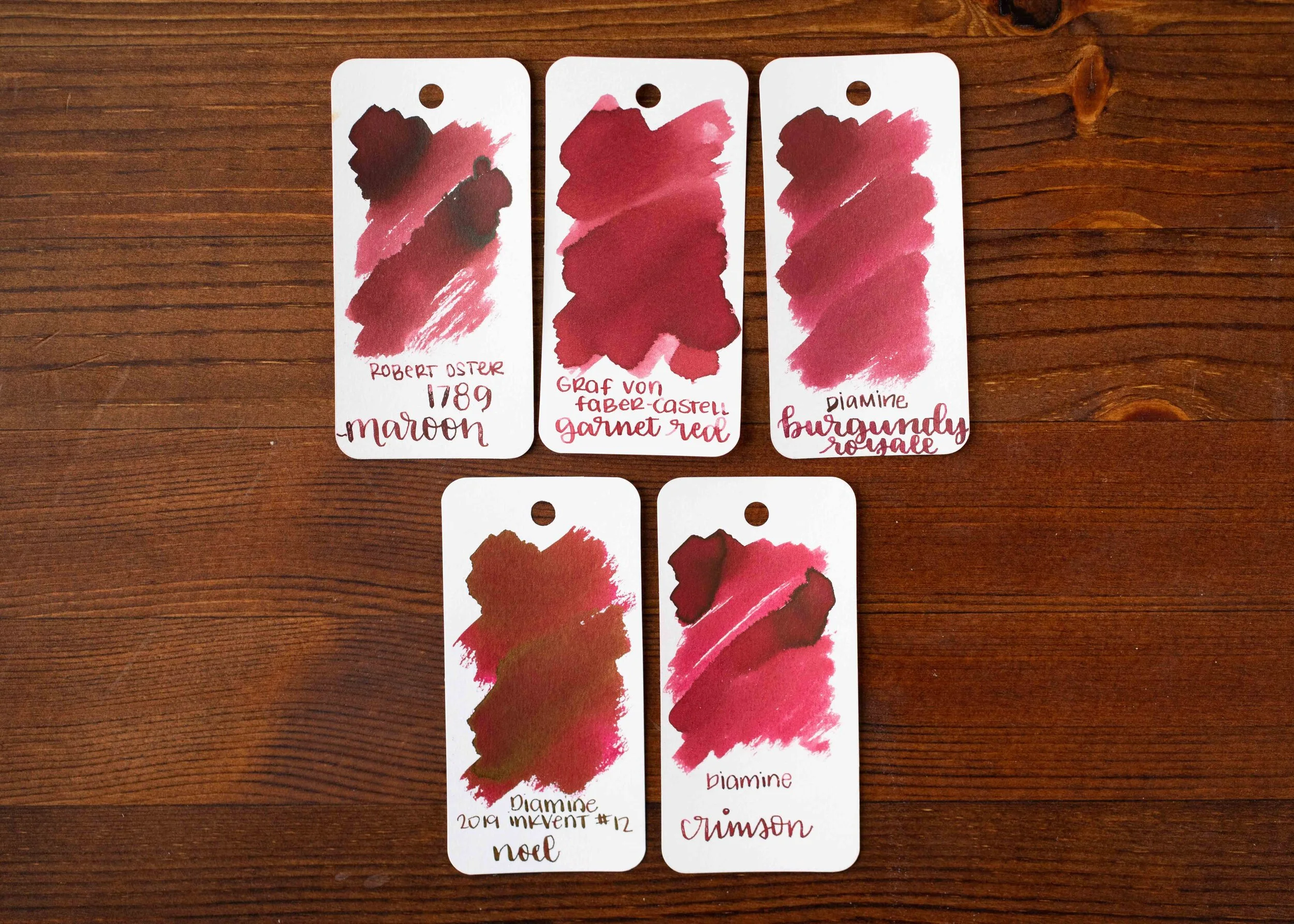 Ink Review #1310: Graf von Faber-Castell Garnet Red — Mountain of Ink