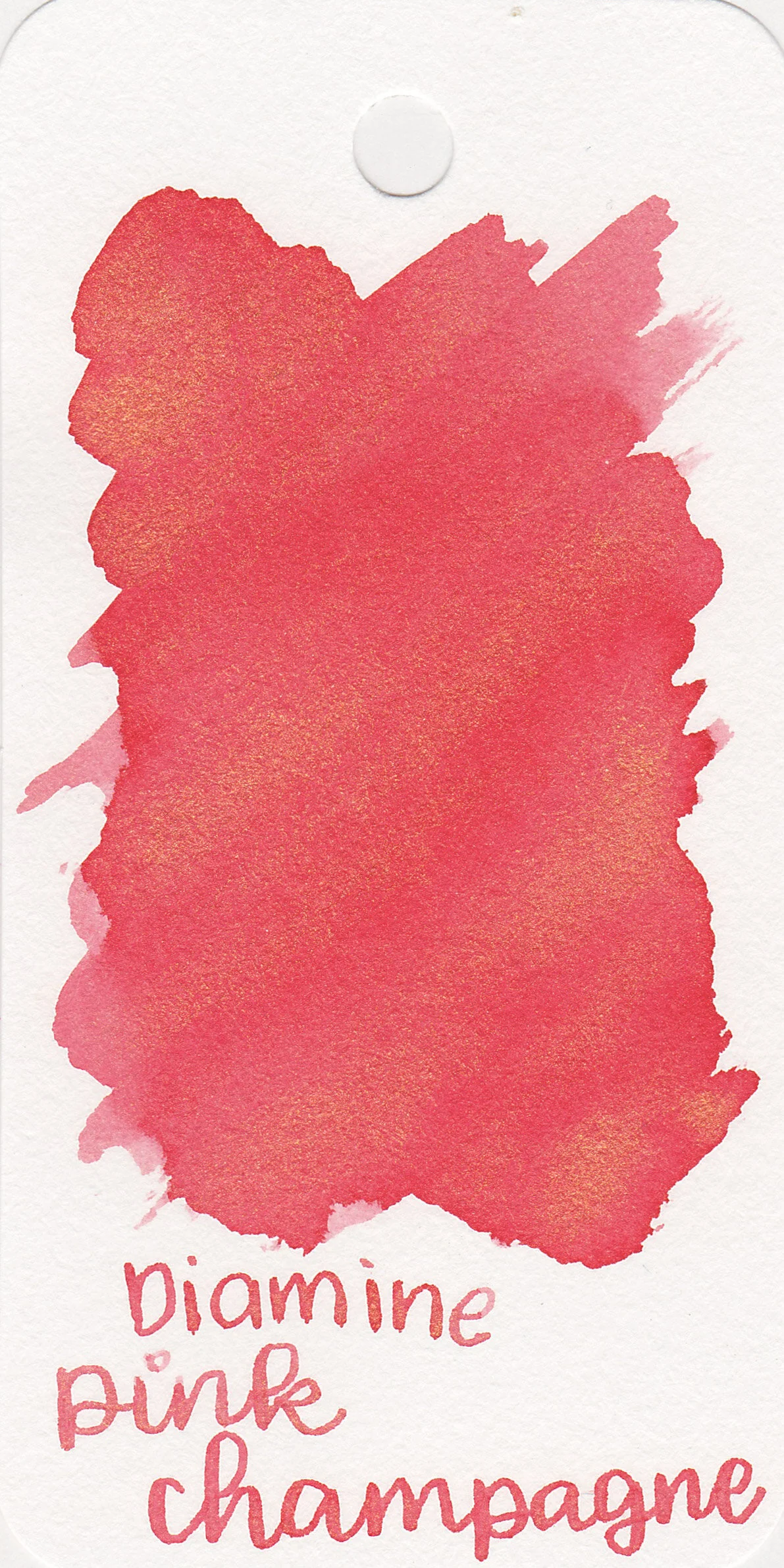 Ink Review #1324: Diamine Pink Champagne — Mountain of Ink