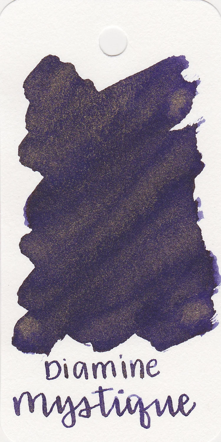 Ink Review #1325: Diamine Mystique — Mountain of Ink