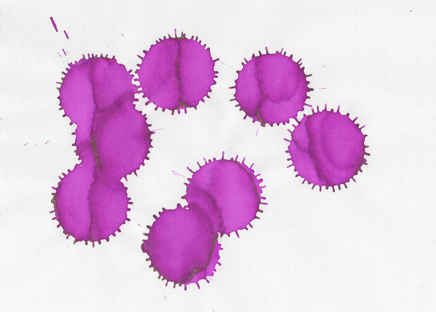 Ink Review #1355: Aurora Purple — Mountain of Ink