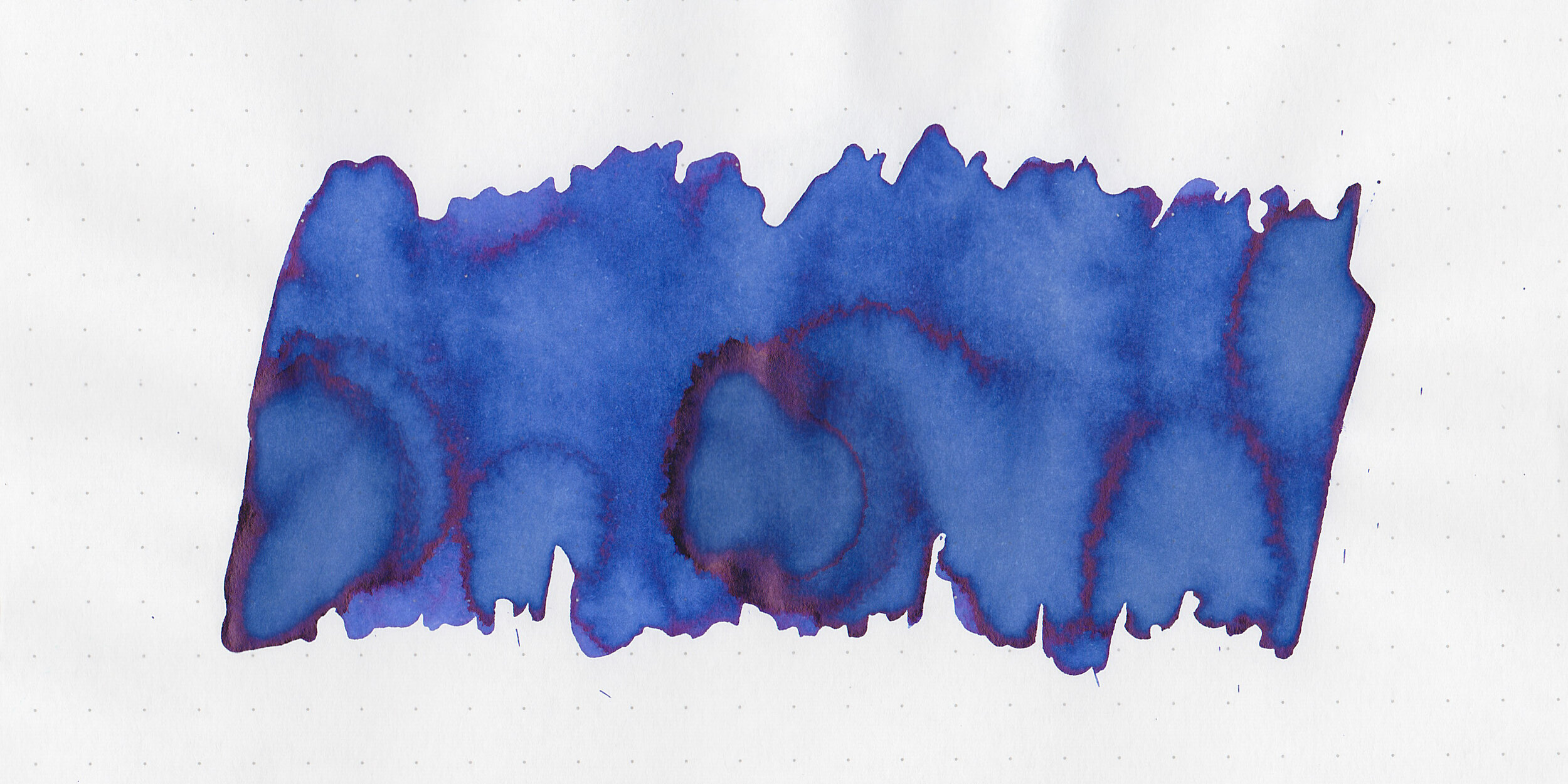 Ink Review #1463: Aurora Blue — Mountain of Ink