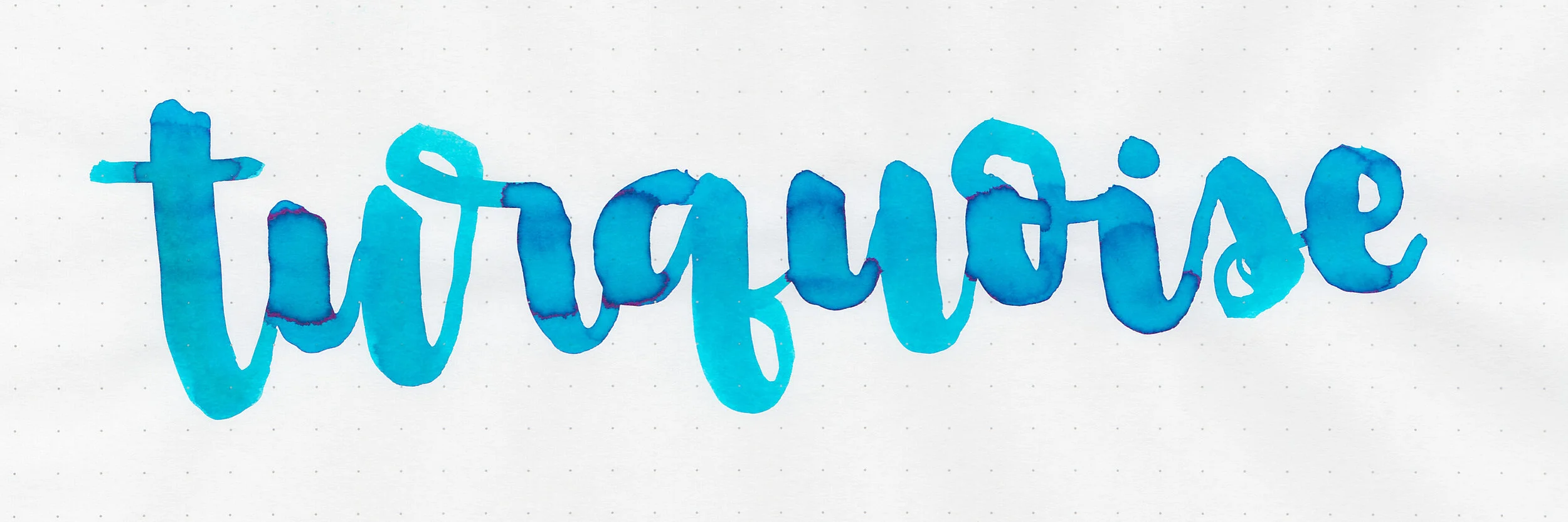 Ink Review #1464: Aurora Turquoise — Mountain of Ink