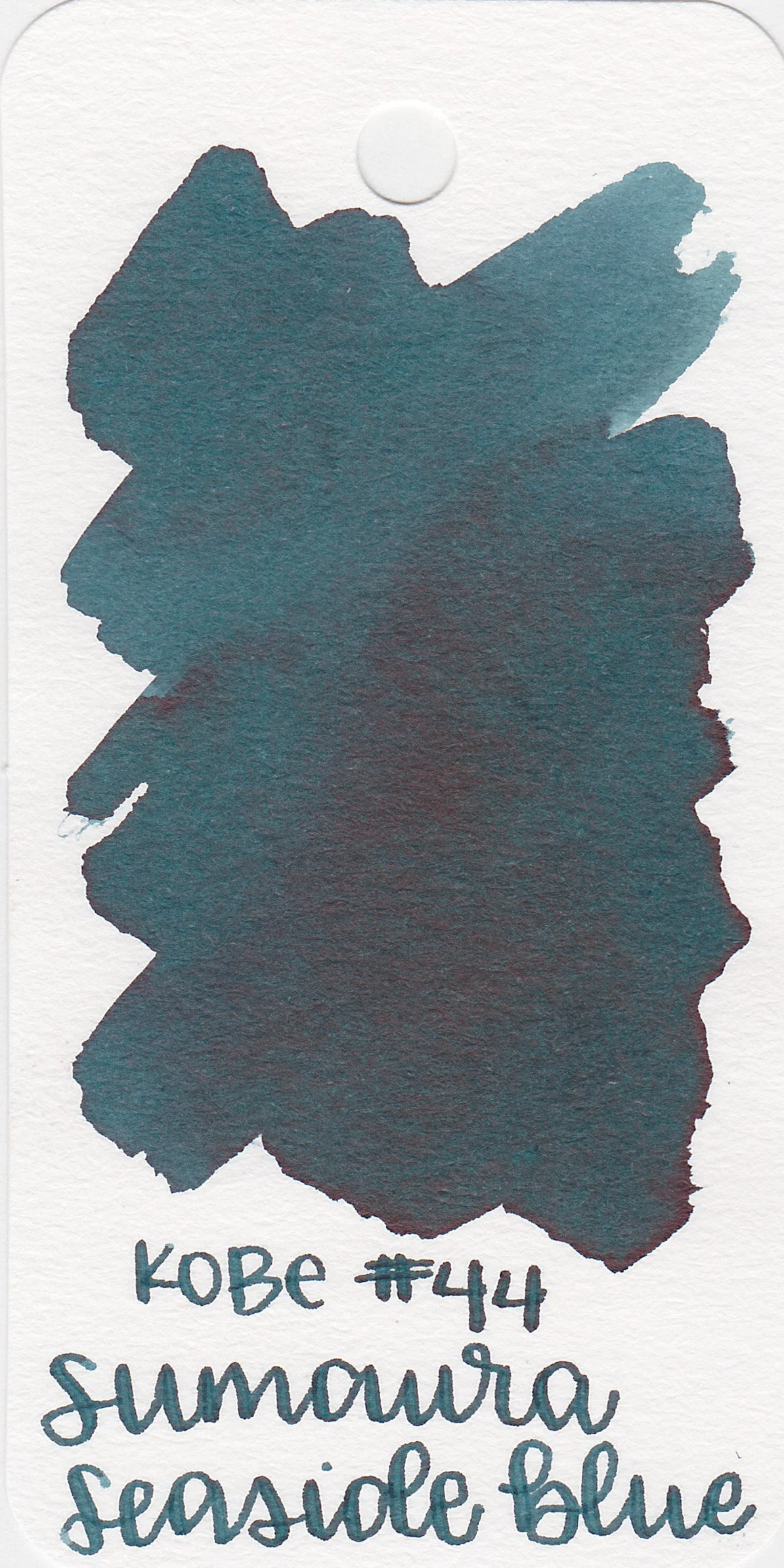 Ink Review #1469: Kobe 44 Sumaura Seaside Blue — Mountain of Ink