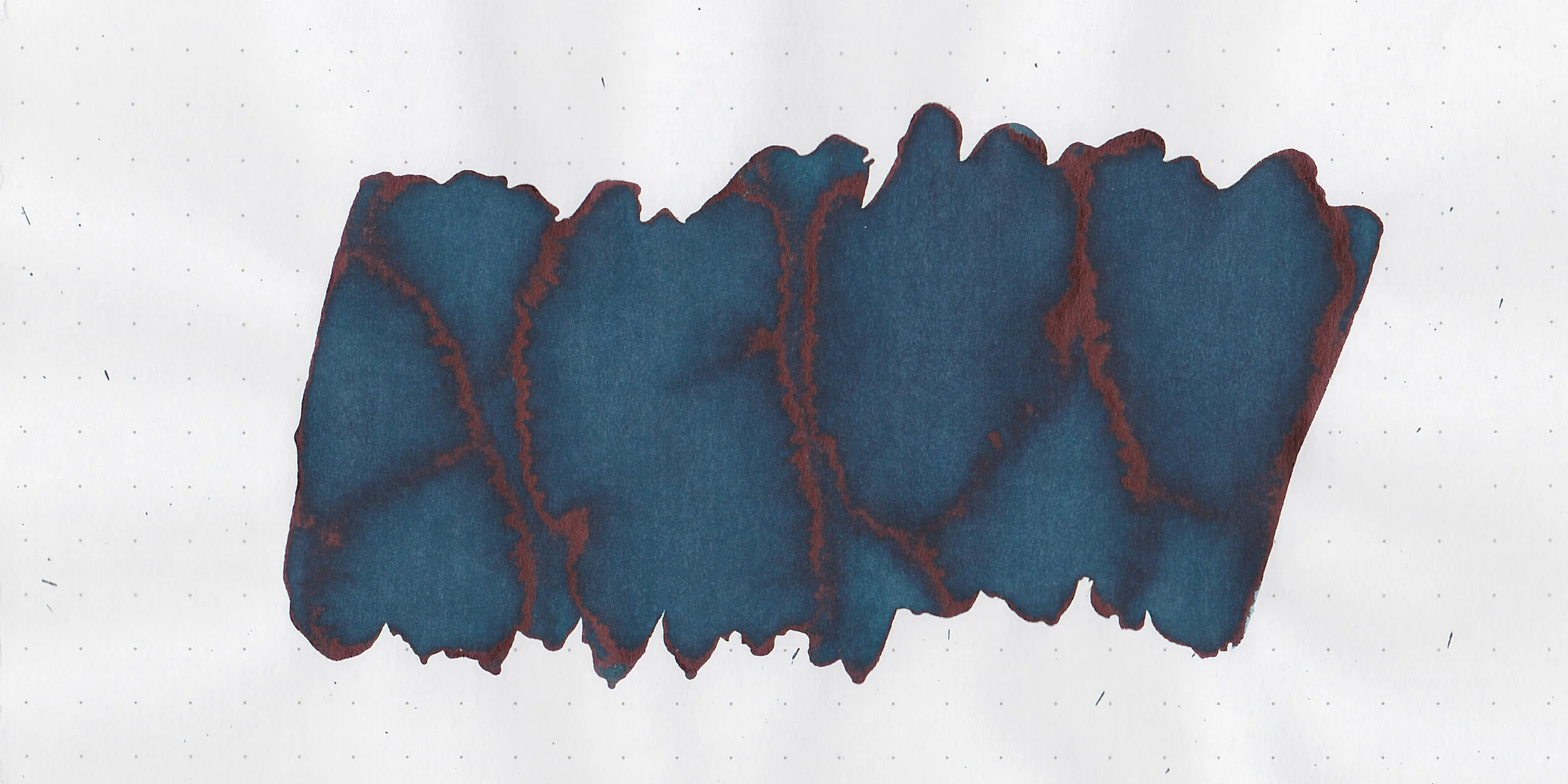 Ink Review #1469: Kobe 44 Sumaura Seaside Blue — Mountain of Ink
