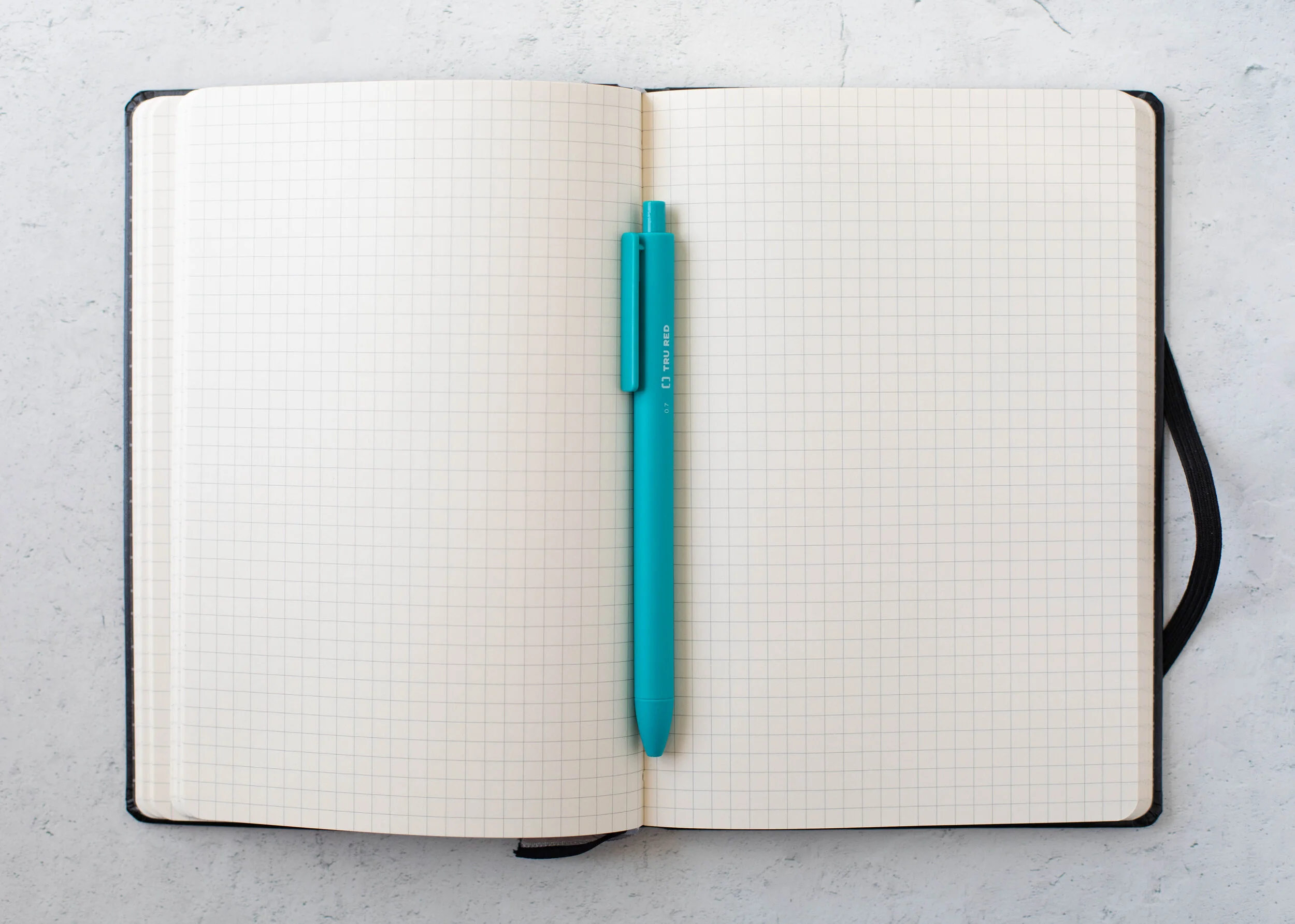 TRU RED Graphed Journal — Mountain of Ink