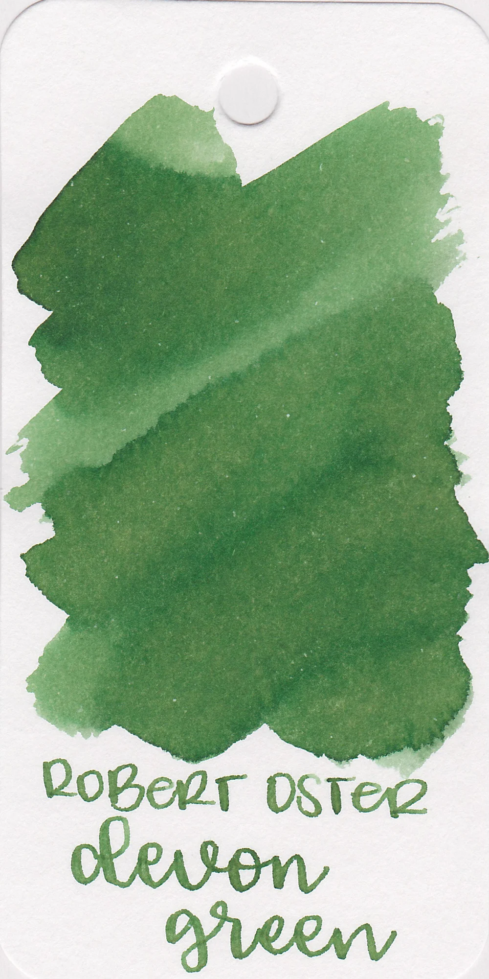 Ink Review #1597: Robert Oster Devon Green — Mountain of Ink