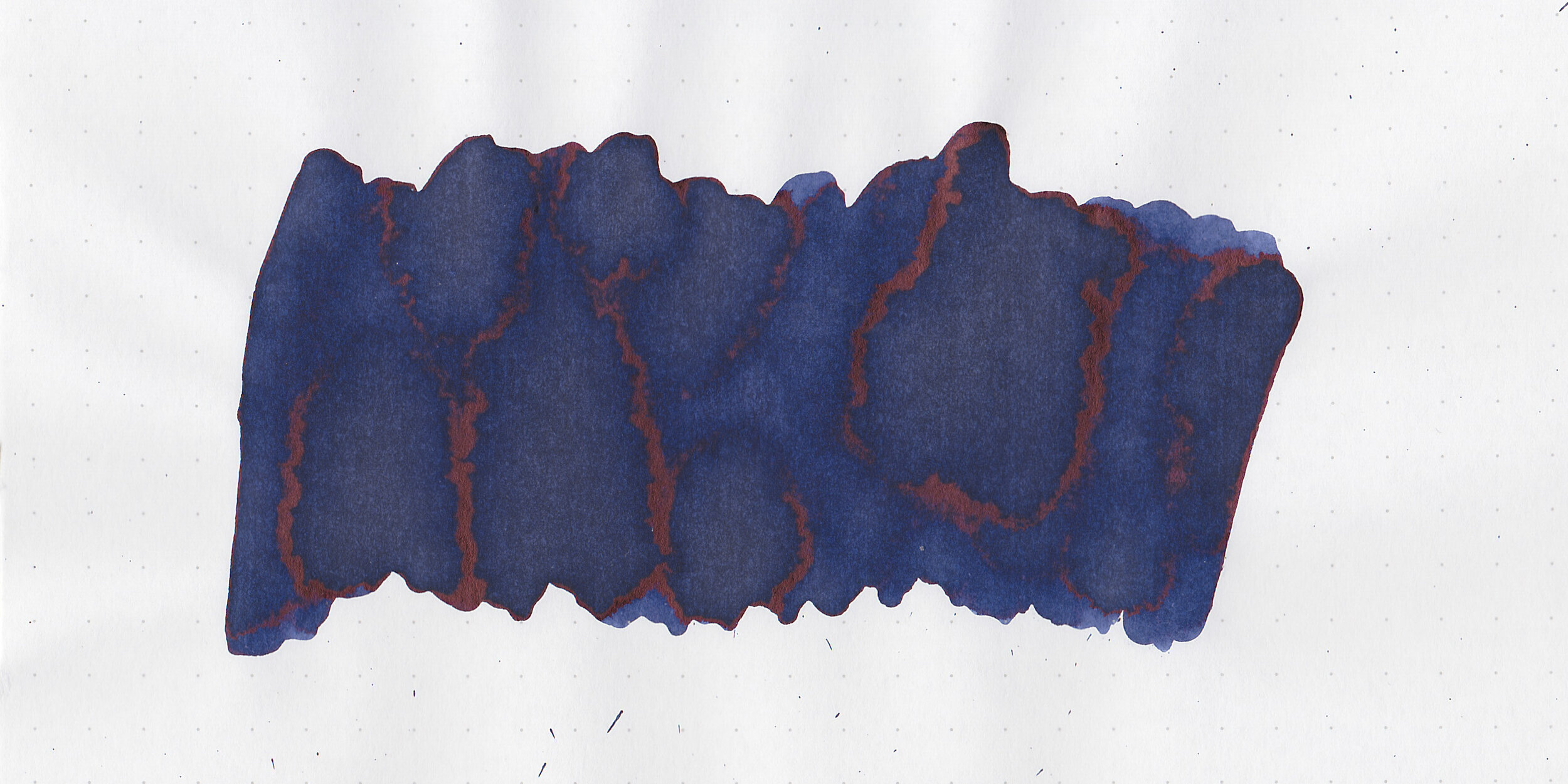Ink Review #1626: Cross Blue Black — Mountain of Ink