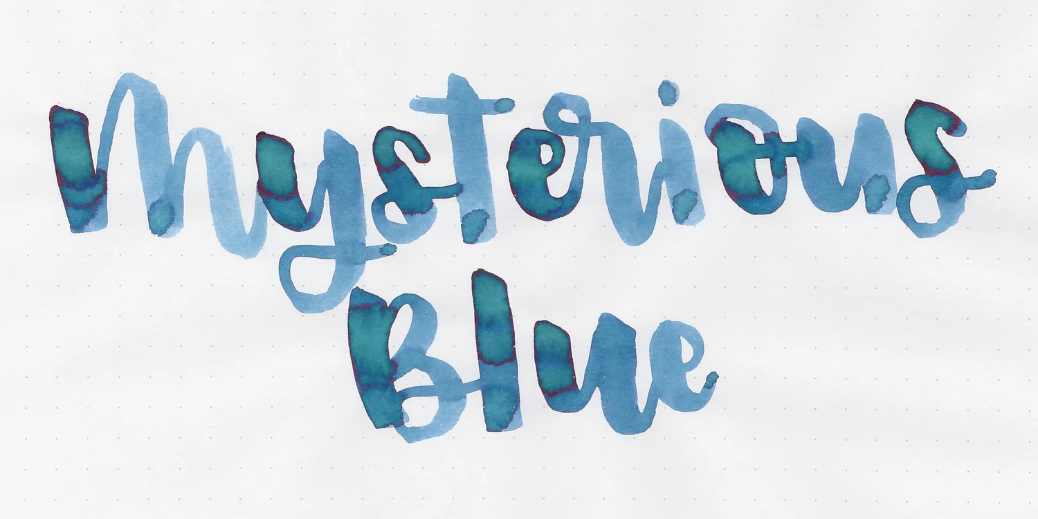 Ink Review #1635: Waterman Mysterious Blue — Mountain of Ink