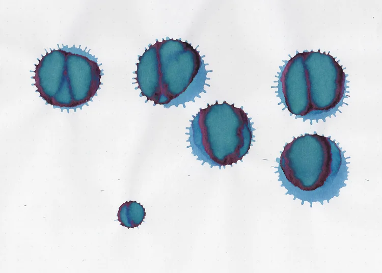 Ink Review #1635: Waterman Mysterious Blue — Mountain of Ink