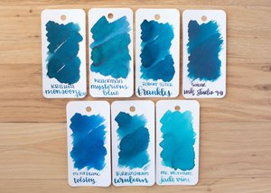Ink Review #1635: Waterman Mysterious Blue — Mountain of Ink