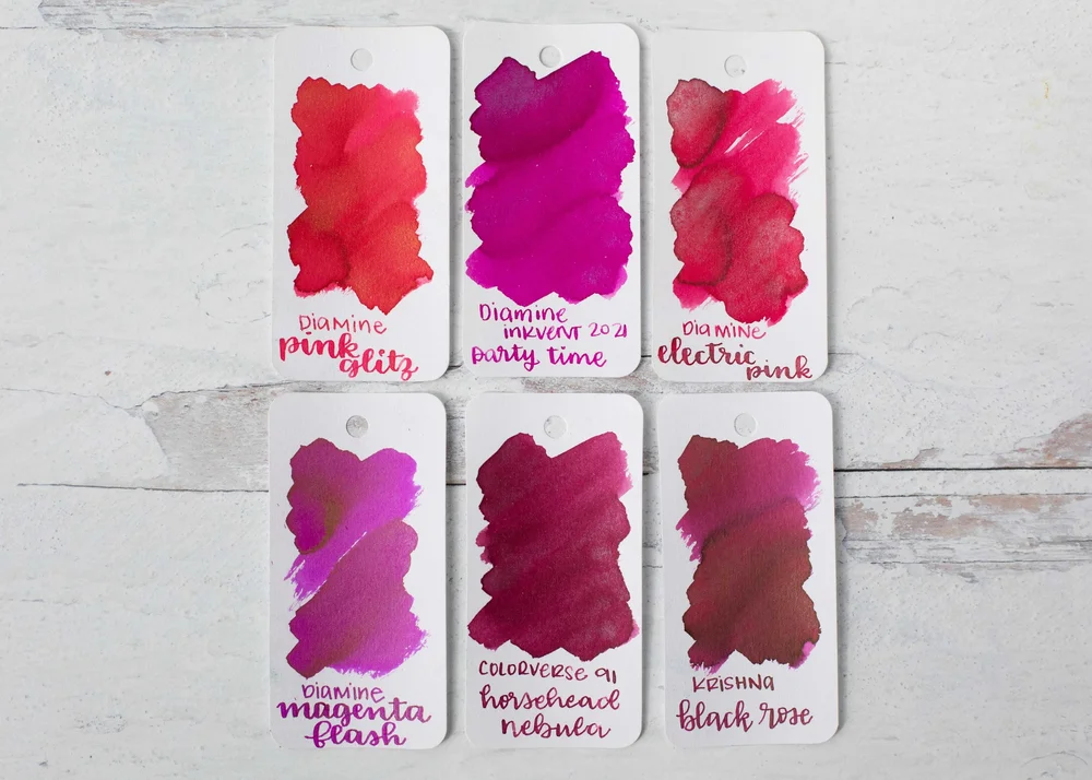 Diamine Inkvent 2021, Part 3 — Mountain of Ink