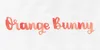 Ink Review #2619: Octopus Fluids Orange Bunny — Mountain of Ink