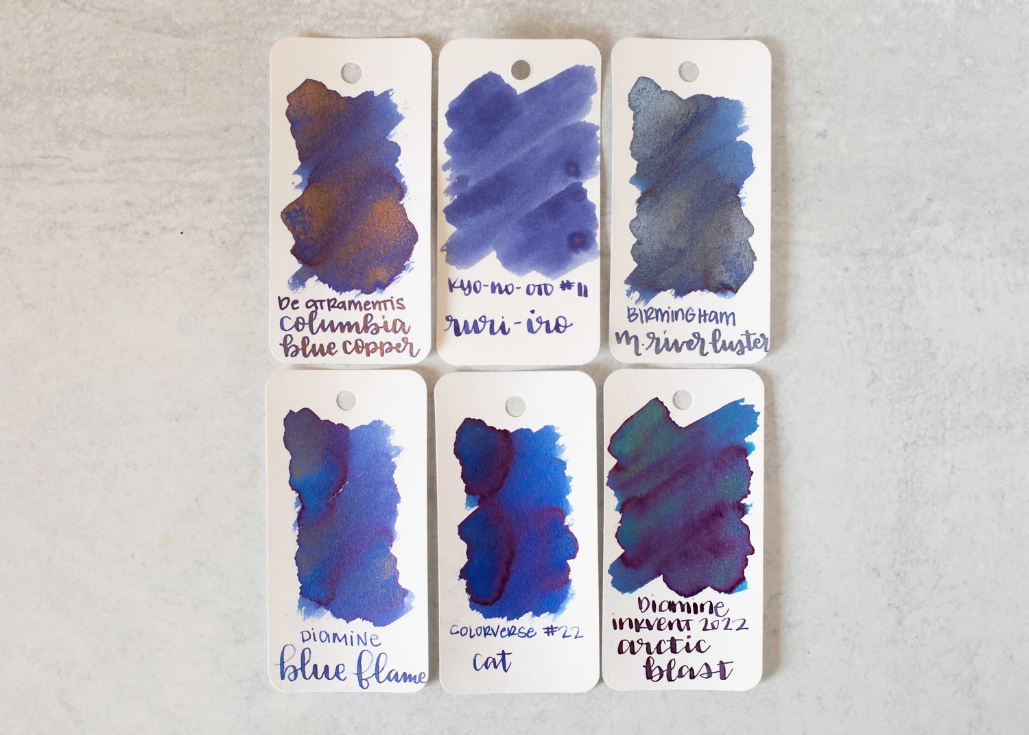New Kyo-no-oto Inks — Mountain of Ink