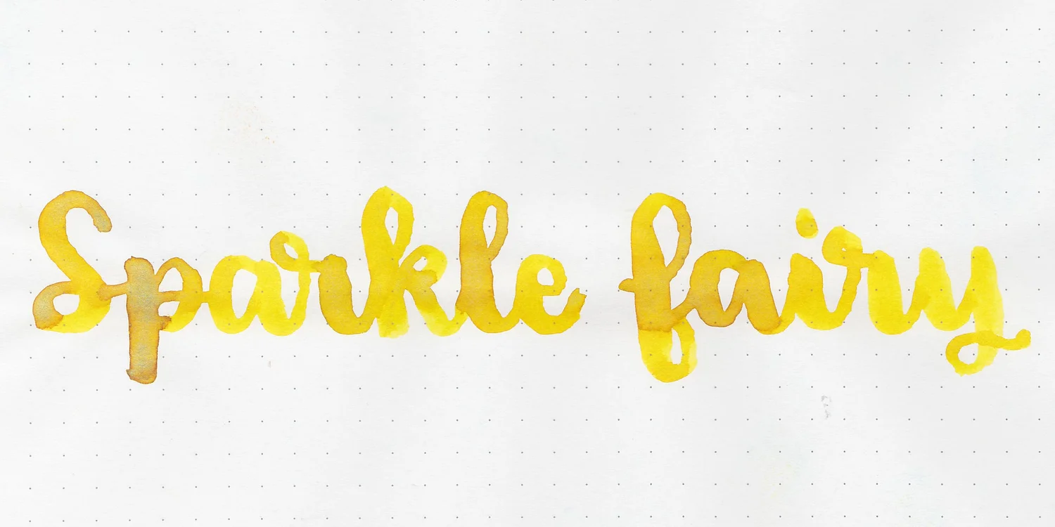 Ink Review #2288: Robert Oster Sparkle Fairy — Mountain of Ink