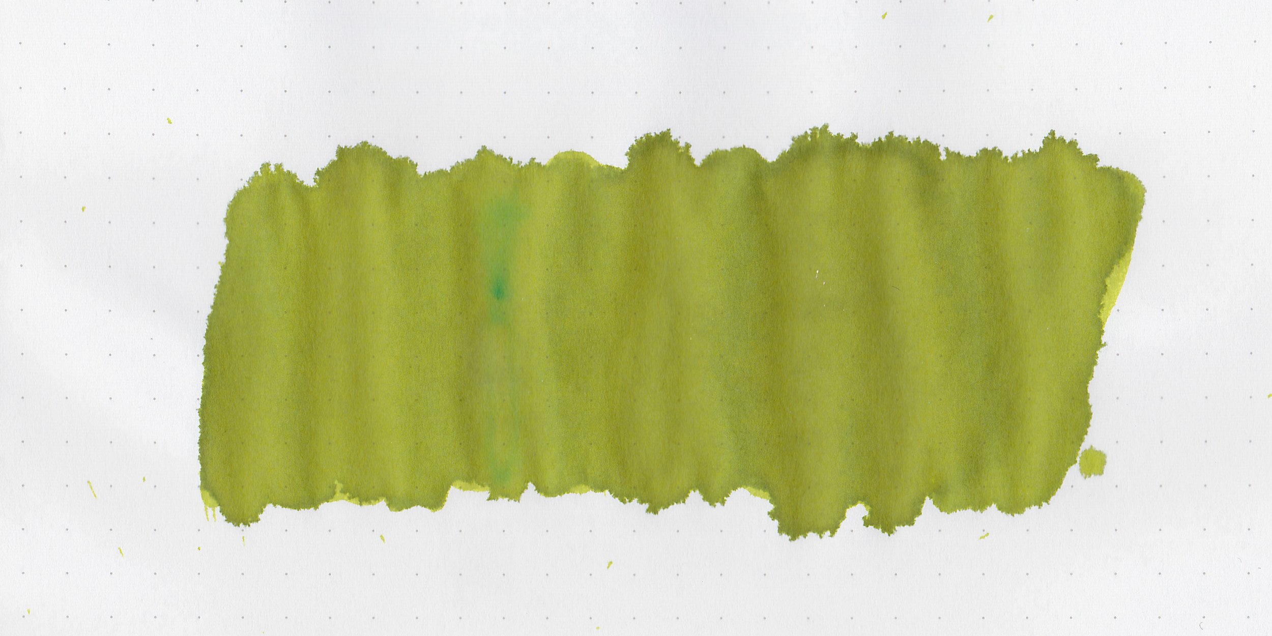Ink Review #2044: J Herbin Green Lemon — Mountain of Ink