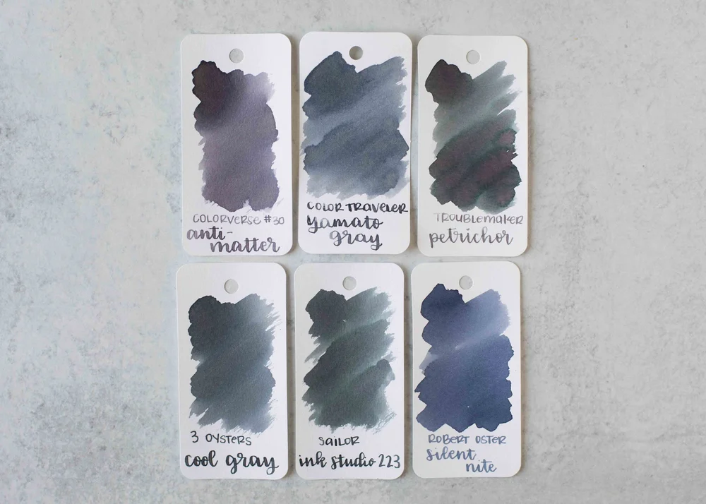 Color Traveler Grey Inks — Mountain of Ink